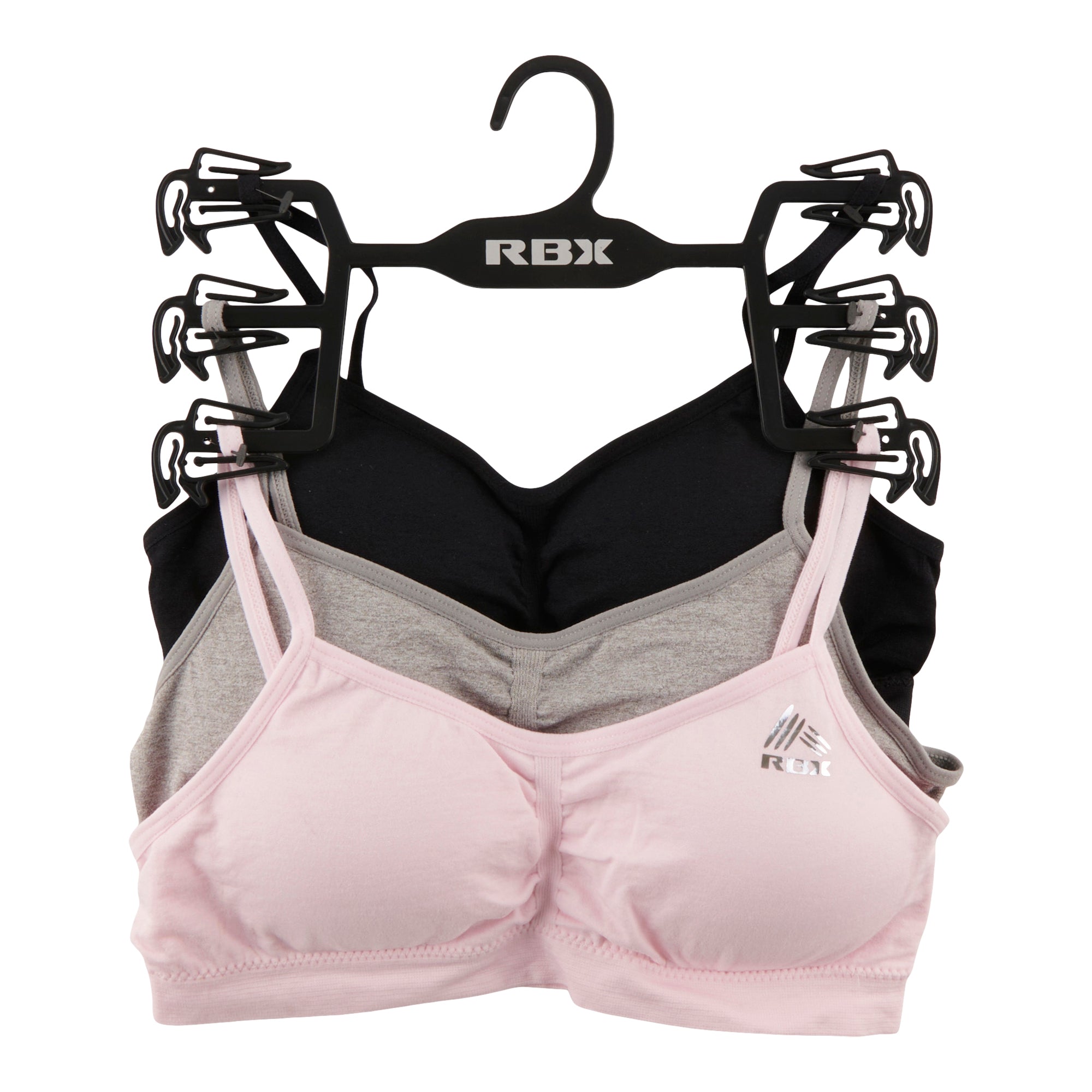 RBX Women's Clinched Sports Bras, 3-Pack – Giant Tiger