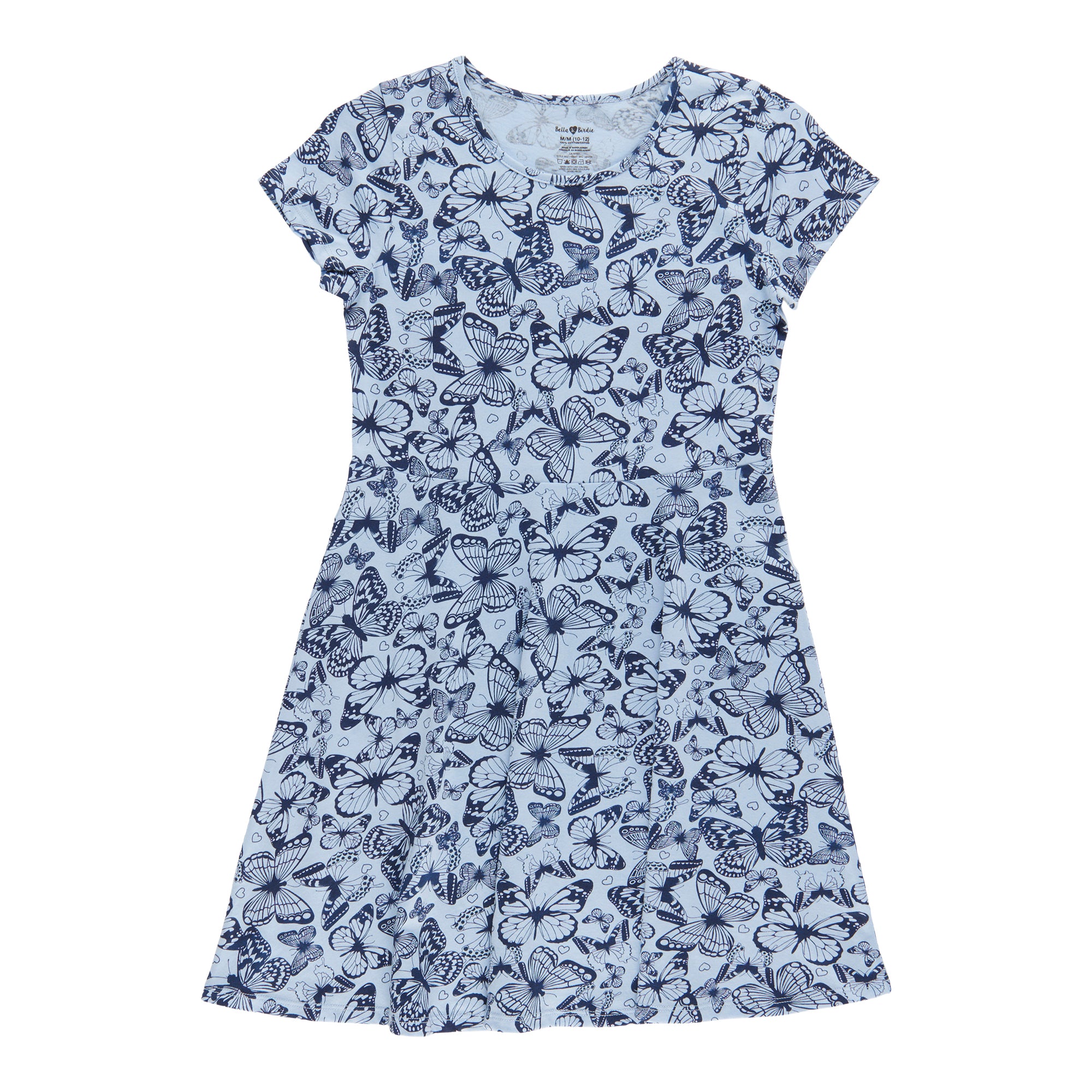 Robe à manches courtes Féérie hivernale BELLA & BIRDIE pour filles ...