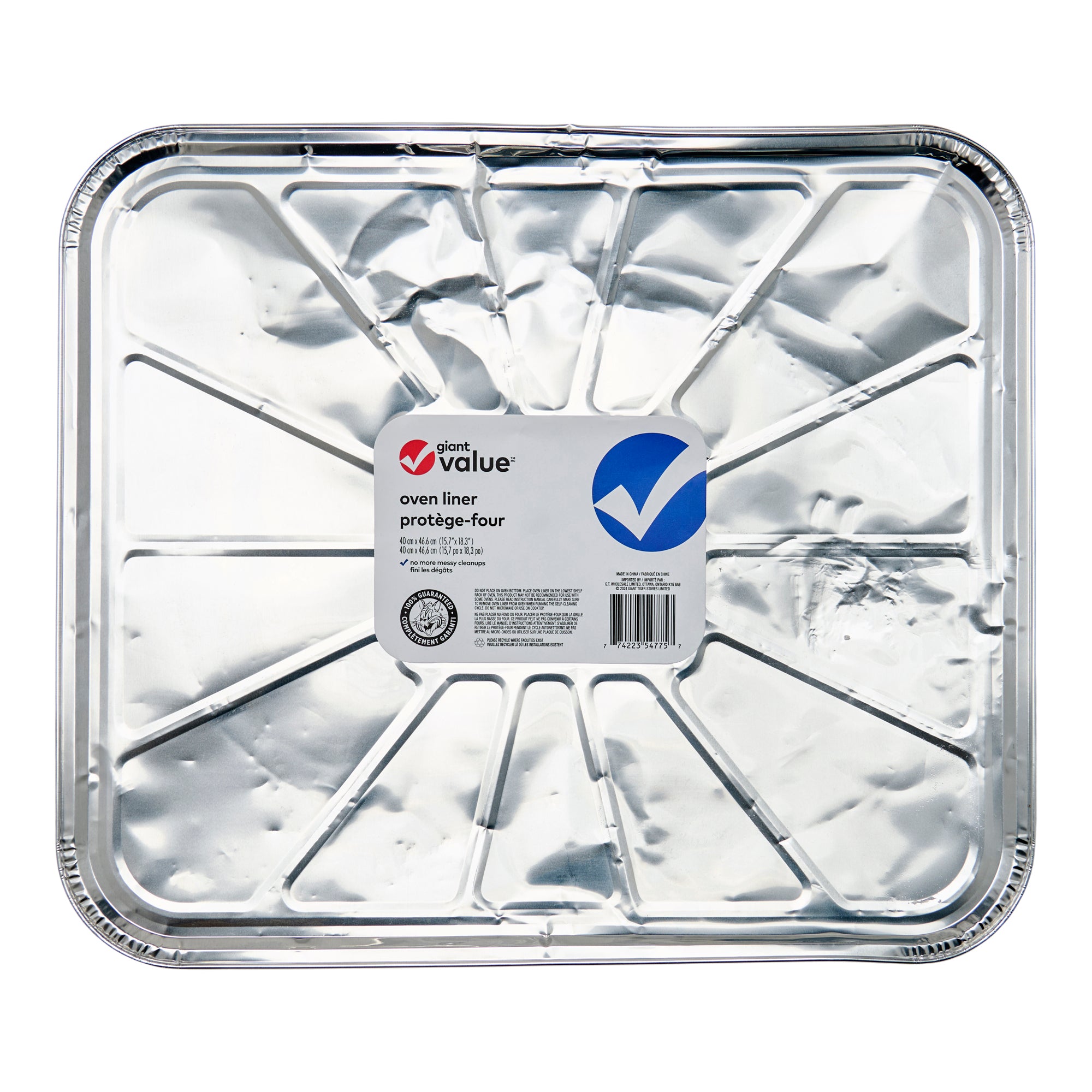 Giant Value Oven Liner – Giant Tiger