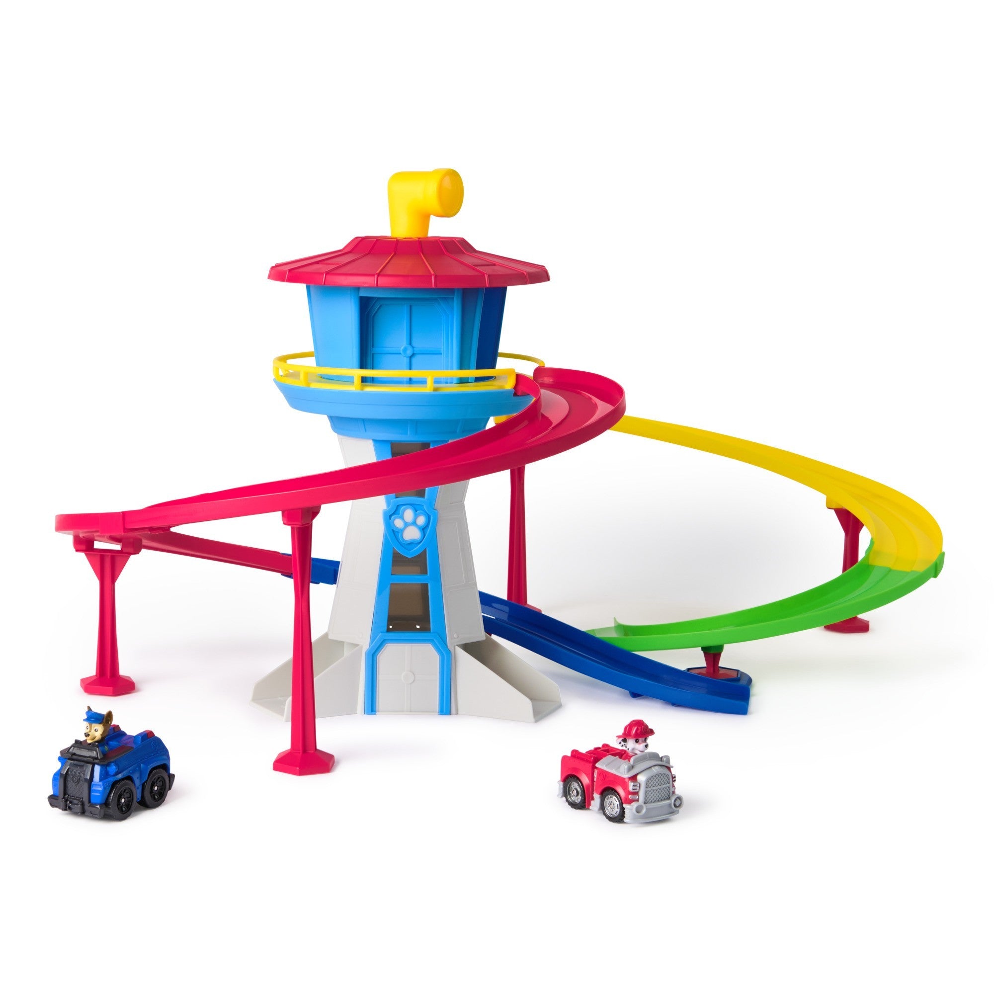 Ensemble de jeu Paw Patrol Race & Rescue Tower – Giant Tiger