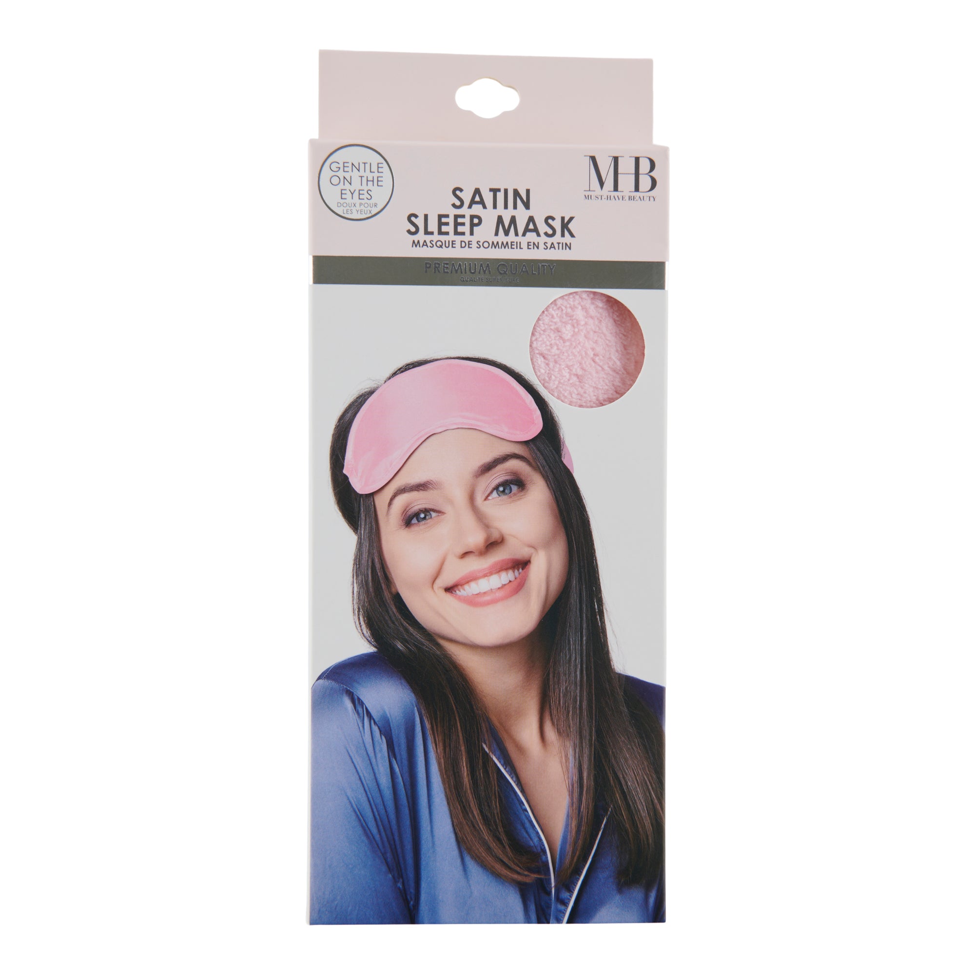 MHB Satin Sleep Mask, Pink – Giant Tiger
