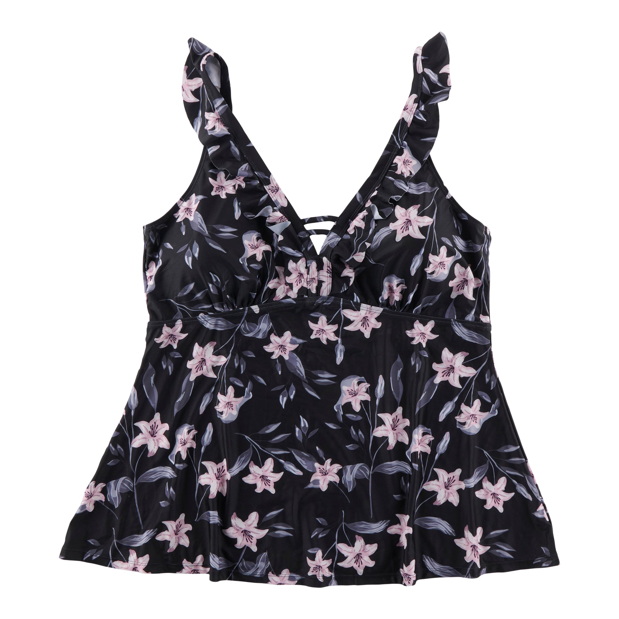 ACX Active Women's Plus Ruffle Tankini – Giant Tiger