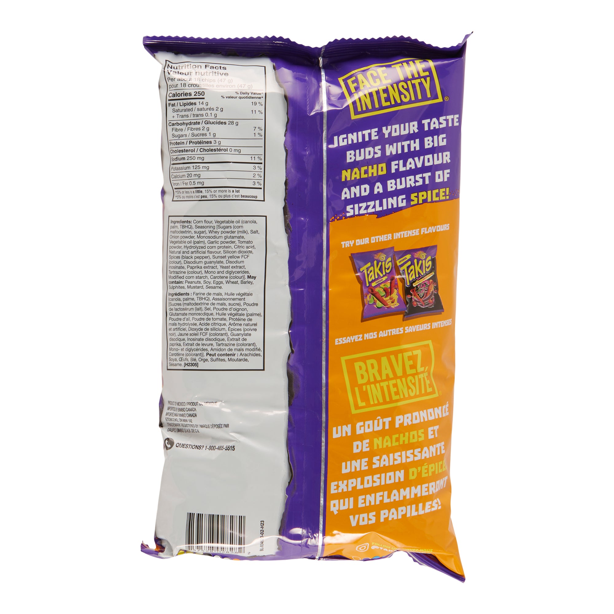 Chips tortilla roulées Takis Nacho Xplosion, 280 g – Giant Tiger
