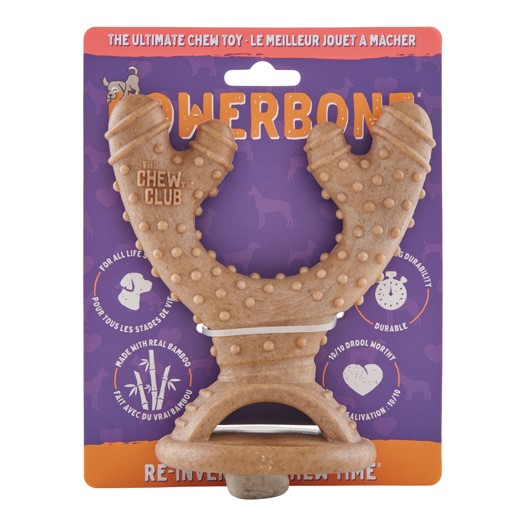 Jouet pour chien Powerbone en bois de cerf 5,5 po – Giant Tiger