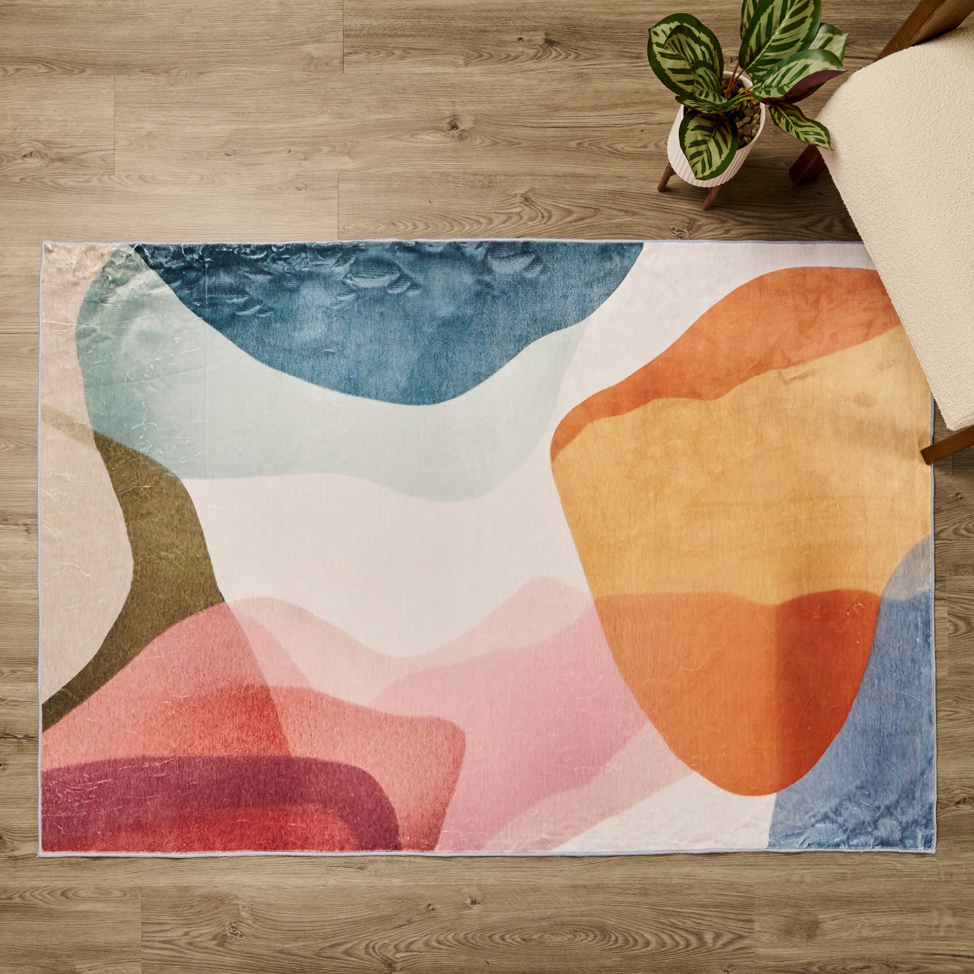 Debbie Travis® Silky Rug, 4-ft x 6-ft. – Giant Tiger