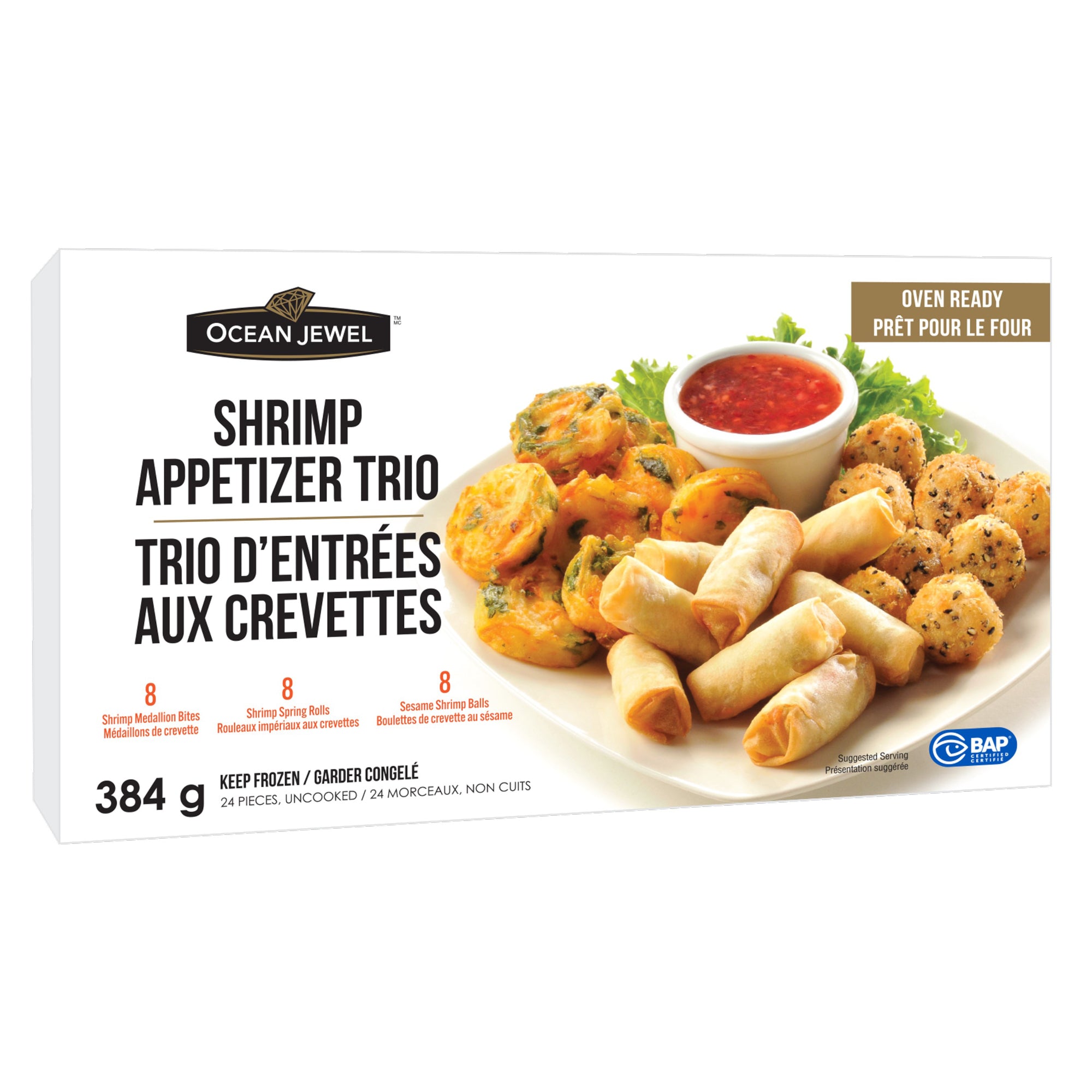 Ocean Jewel Appetizer Trio, 384 g – Giant Tiger