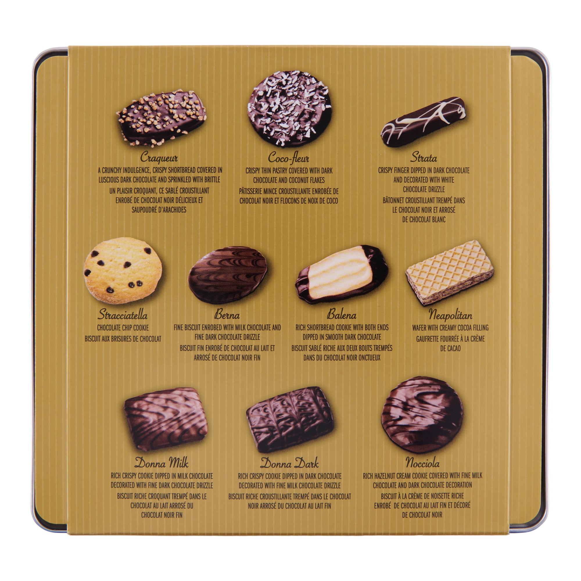 Waterbridge All Gold Assorted Cookie Tin, 750 g – Giant Tiger