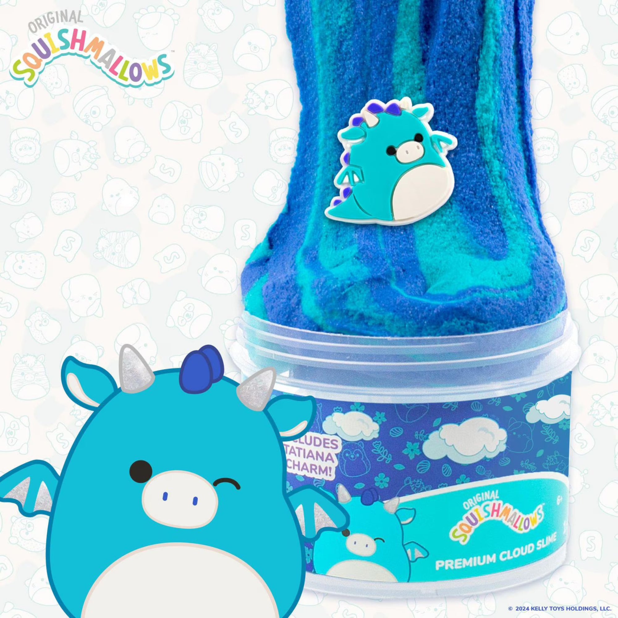 Squishmallow Cloud Slime Jar, Tatiana – Giant Tiger