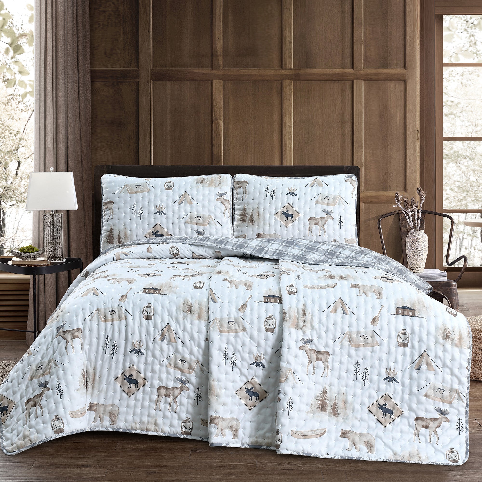 Coleman Quilt Set, King, 3 Piece – Giant Tiger