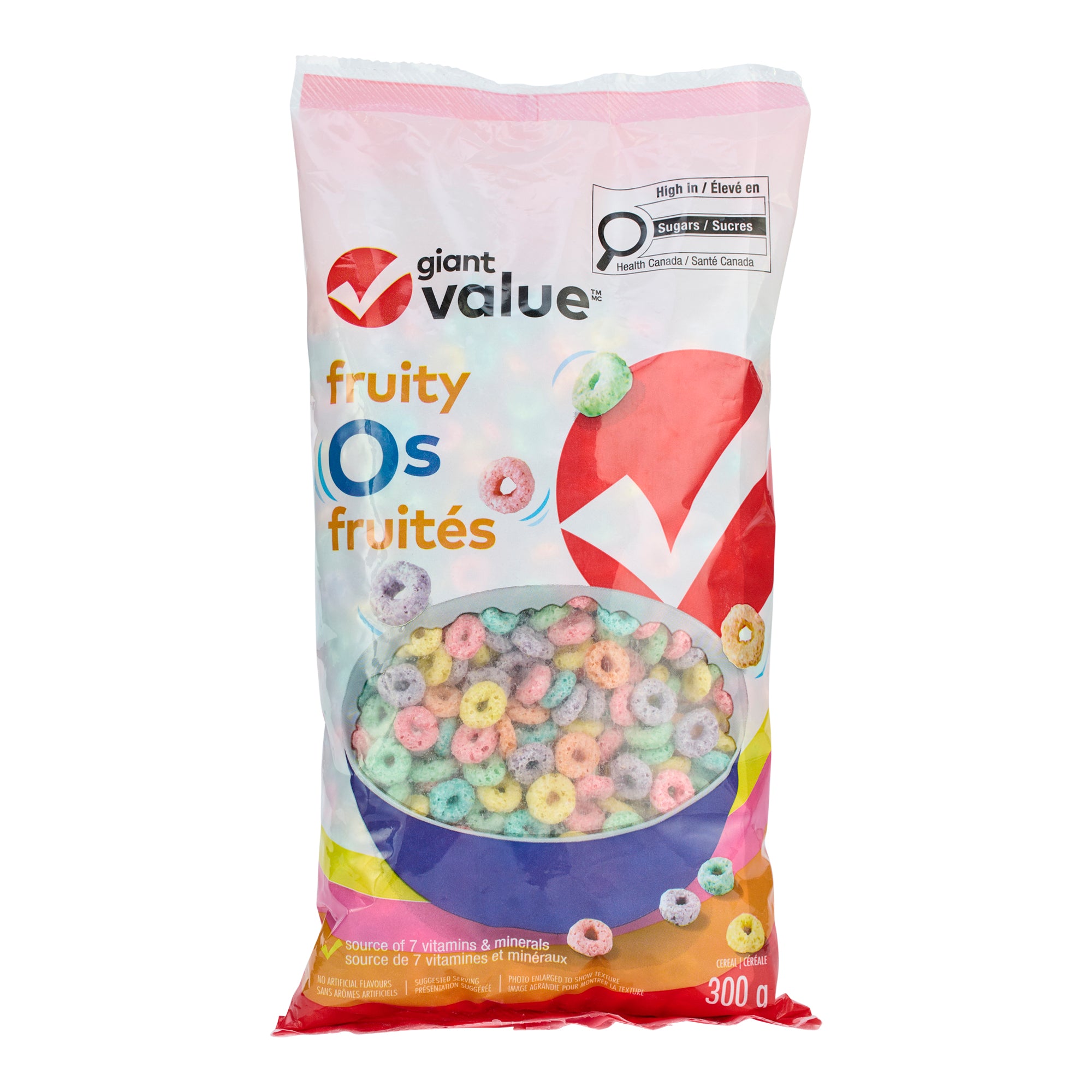 Giant Value Fruity O's Cereal, 300 g – Giant Tiger