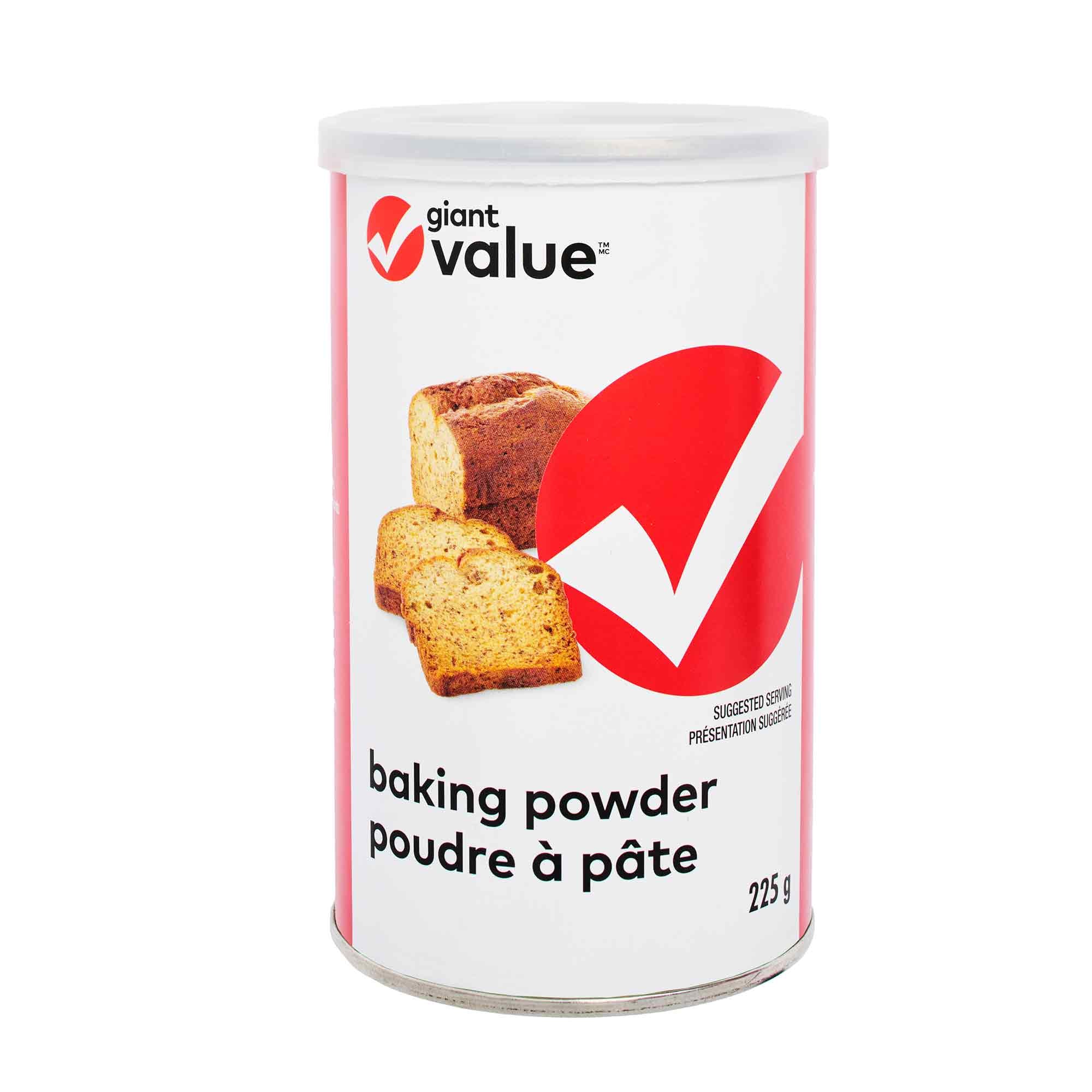 Giant Value Baking Powder, 225 g – Giant Tiger