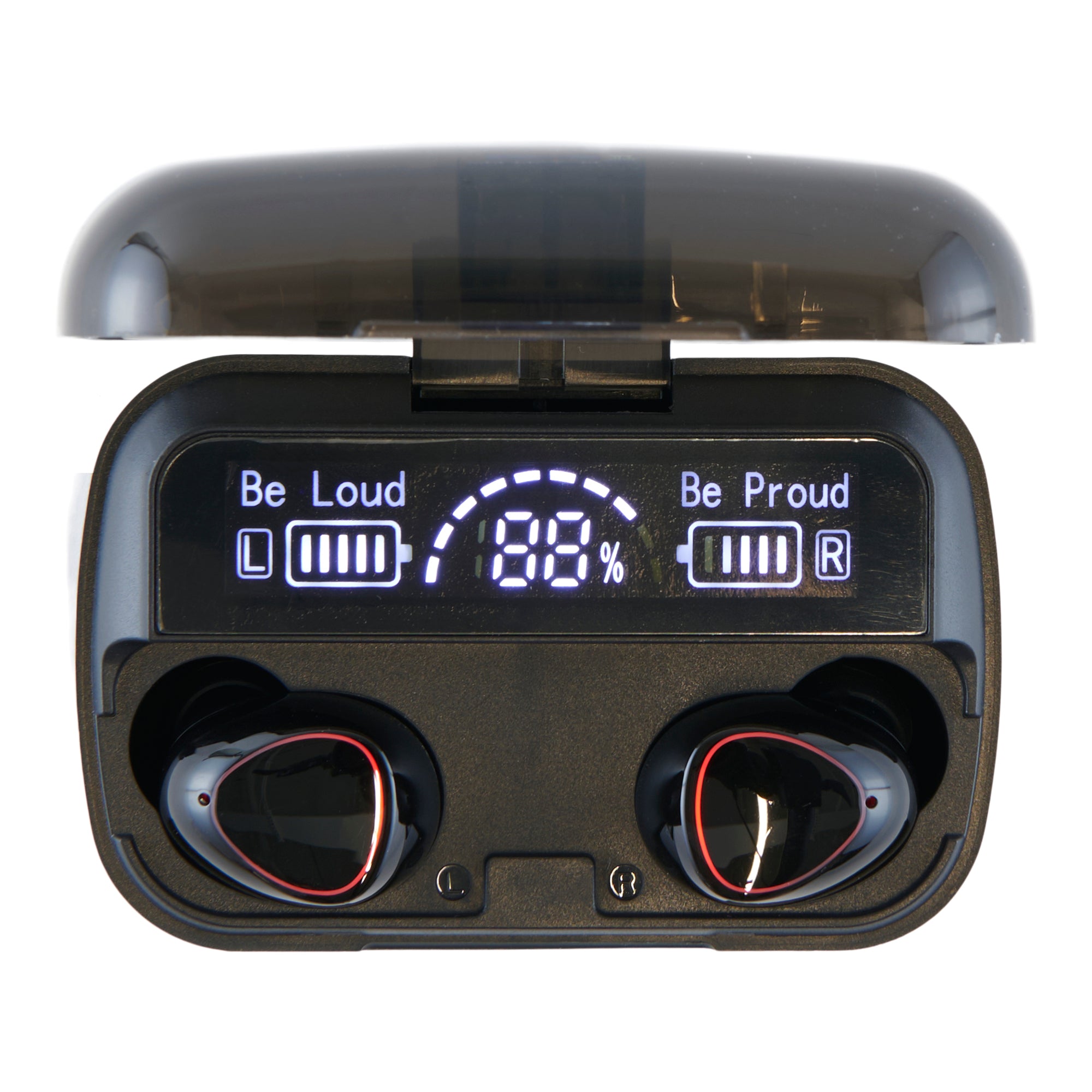 True Wireless Earbuds With Power Bank, Black – Giant Tiger