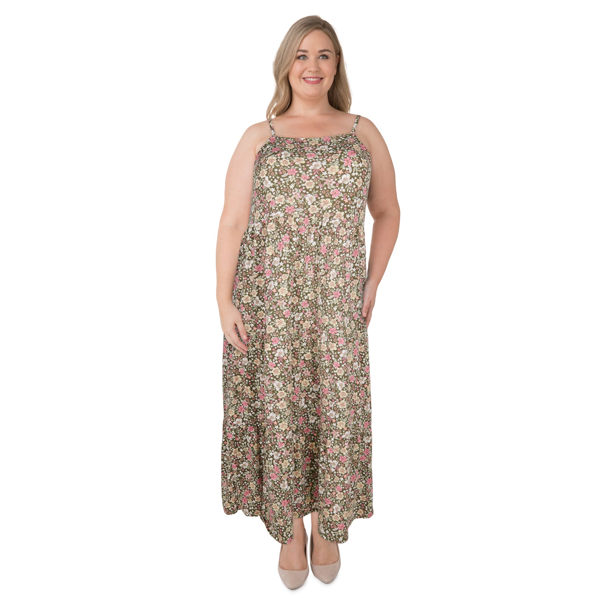 Robe maxi imprimée taille plus mySTYLE pour femmes – Giant Tiger
