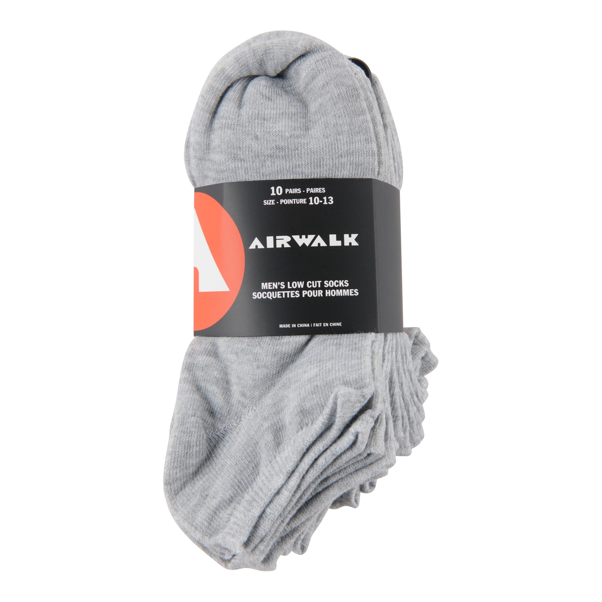 Men's Grey Ankle Socks 10-Pack – Giant Tiger