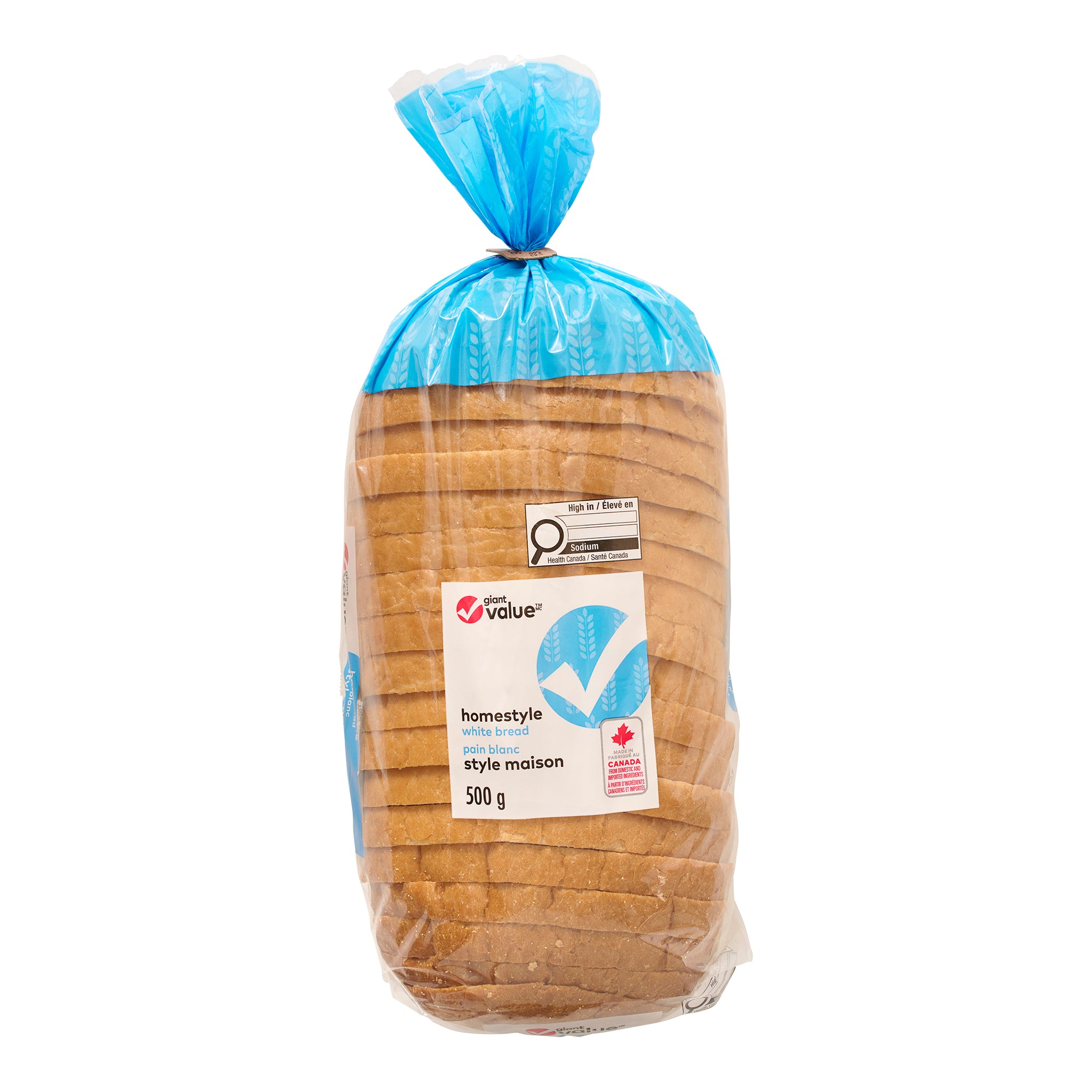 Giant Value Homestyle White Bread, 500 g – Giant Tiger