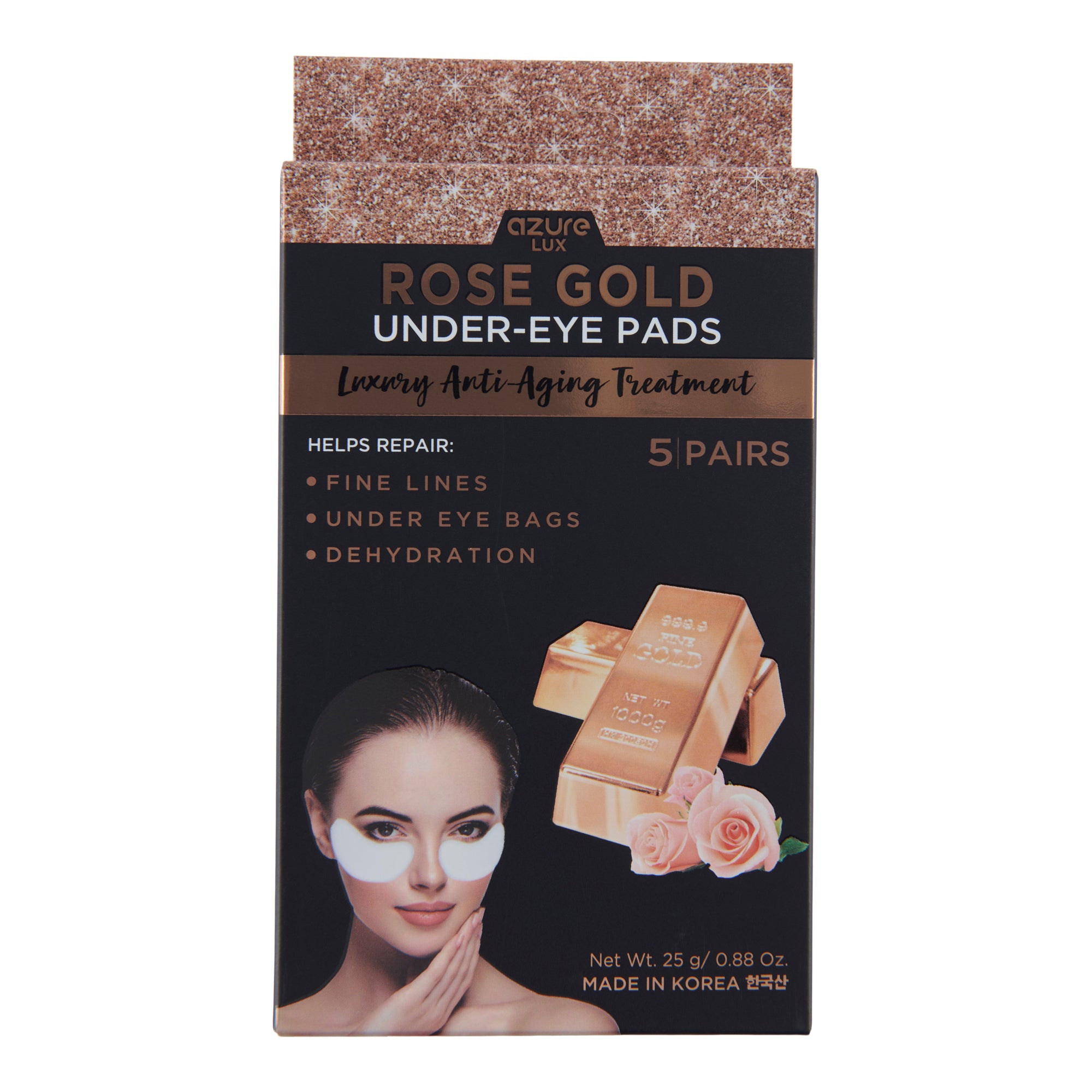 Azure Rose Gold Under Eye Masks, 5-Pack – Giant Tiger