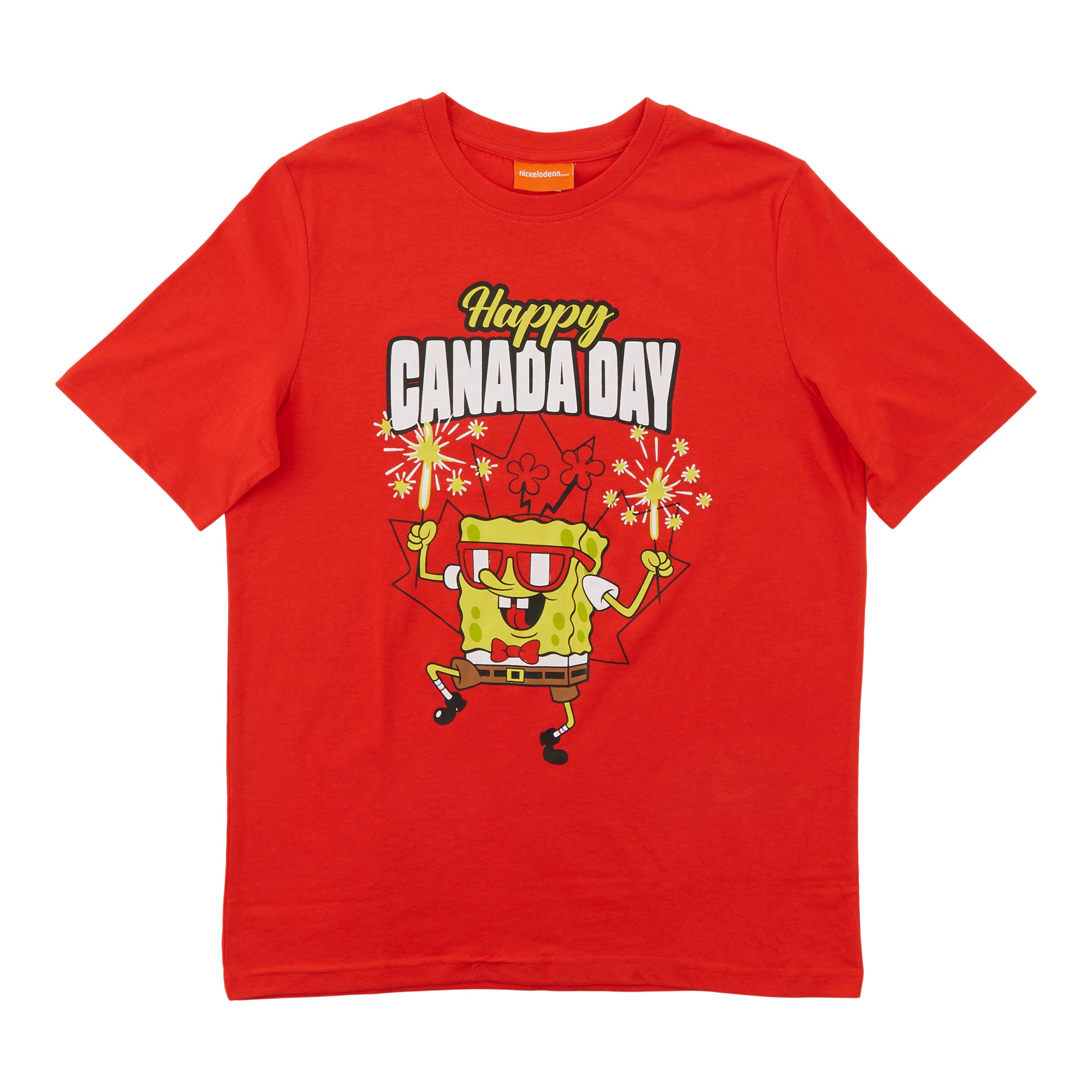 Boys' Licensed SpongeBob Squarepants Canada T-Shirt – Giant Tiger
