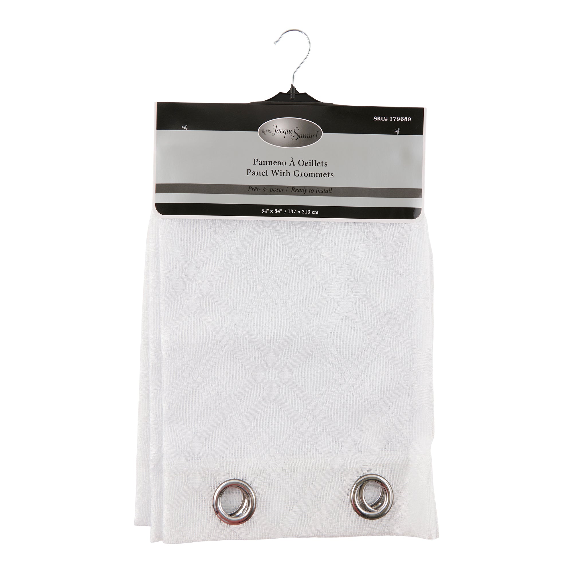 Lace Curtain, Plaid, 54-in x 84-in. – Giant Tiger