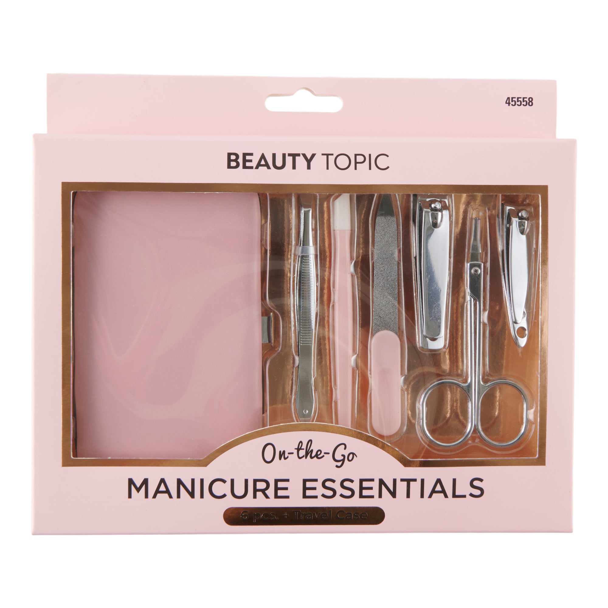 Beauty Topic Manicure Essentials Kit + Case, 6-Piece – Giant Tiger