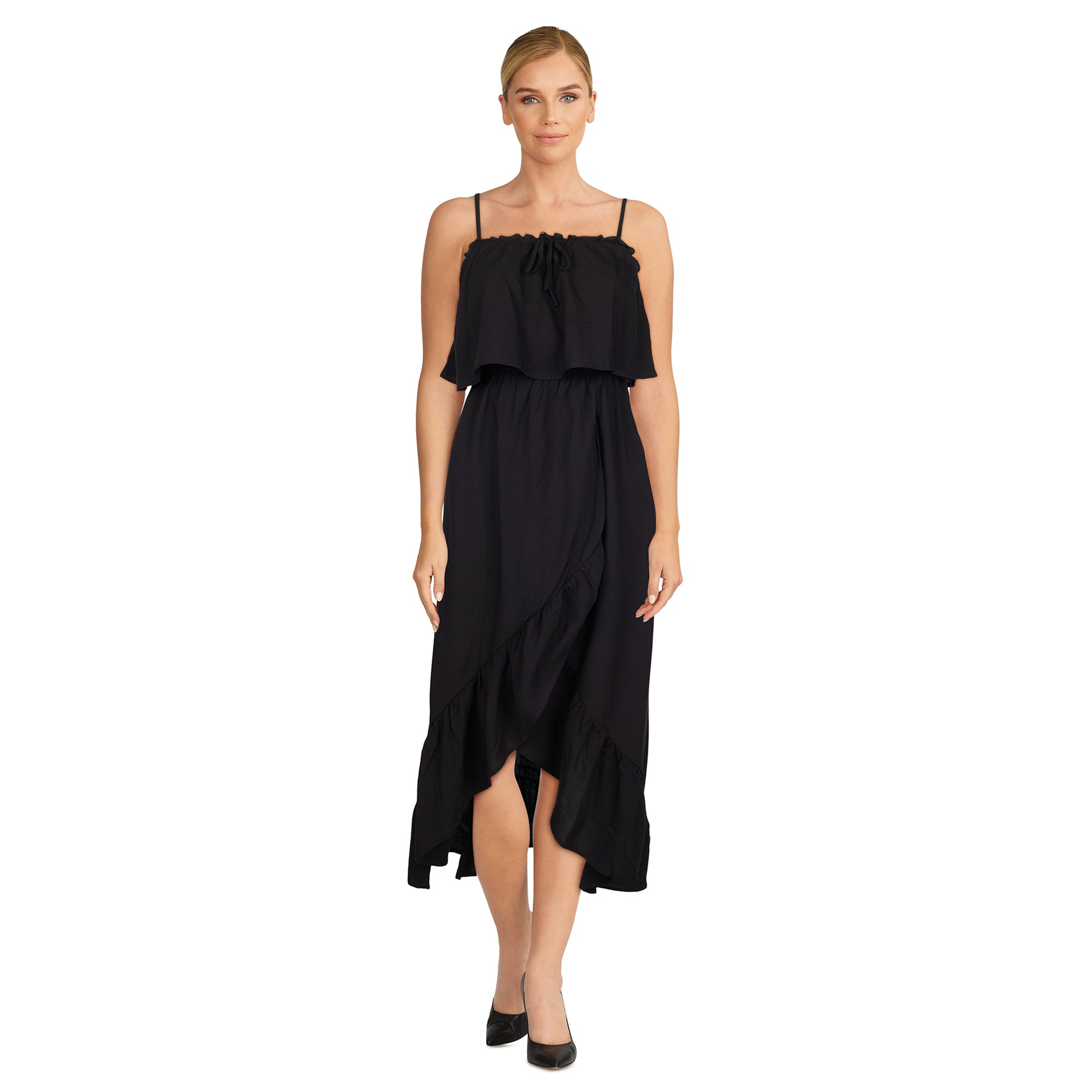 Robe midi à volants lily morgan pour femmes – Giant Tiger