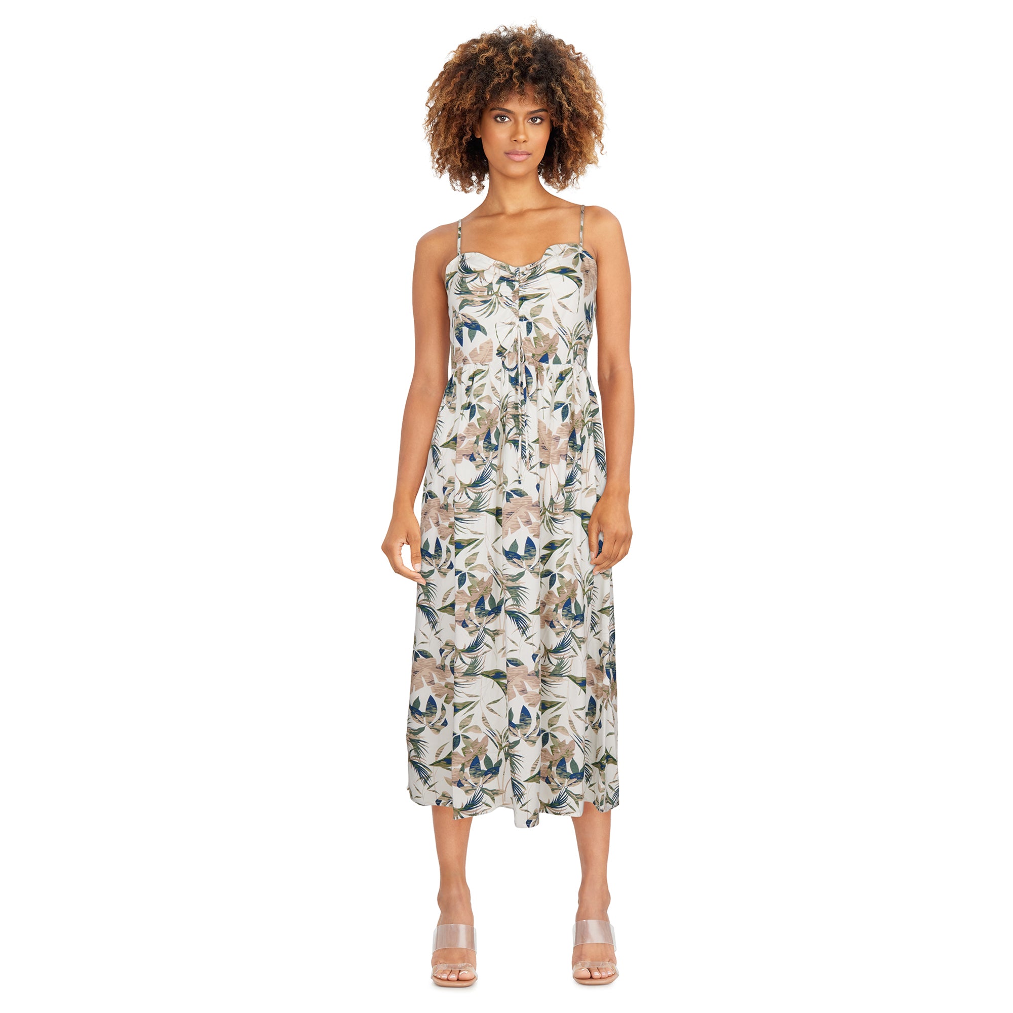 Robe midi à bretelles fines lily morgan pour femmes – Giant Tiger