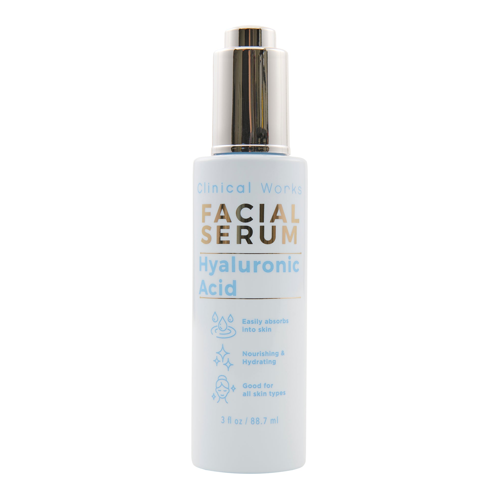 Clinical Works Facial Serum, Hyaluronic Acid, 89 ml – Giant Tiger