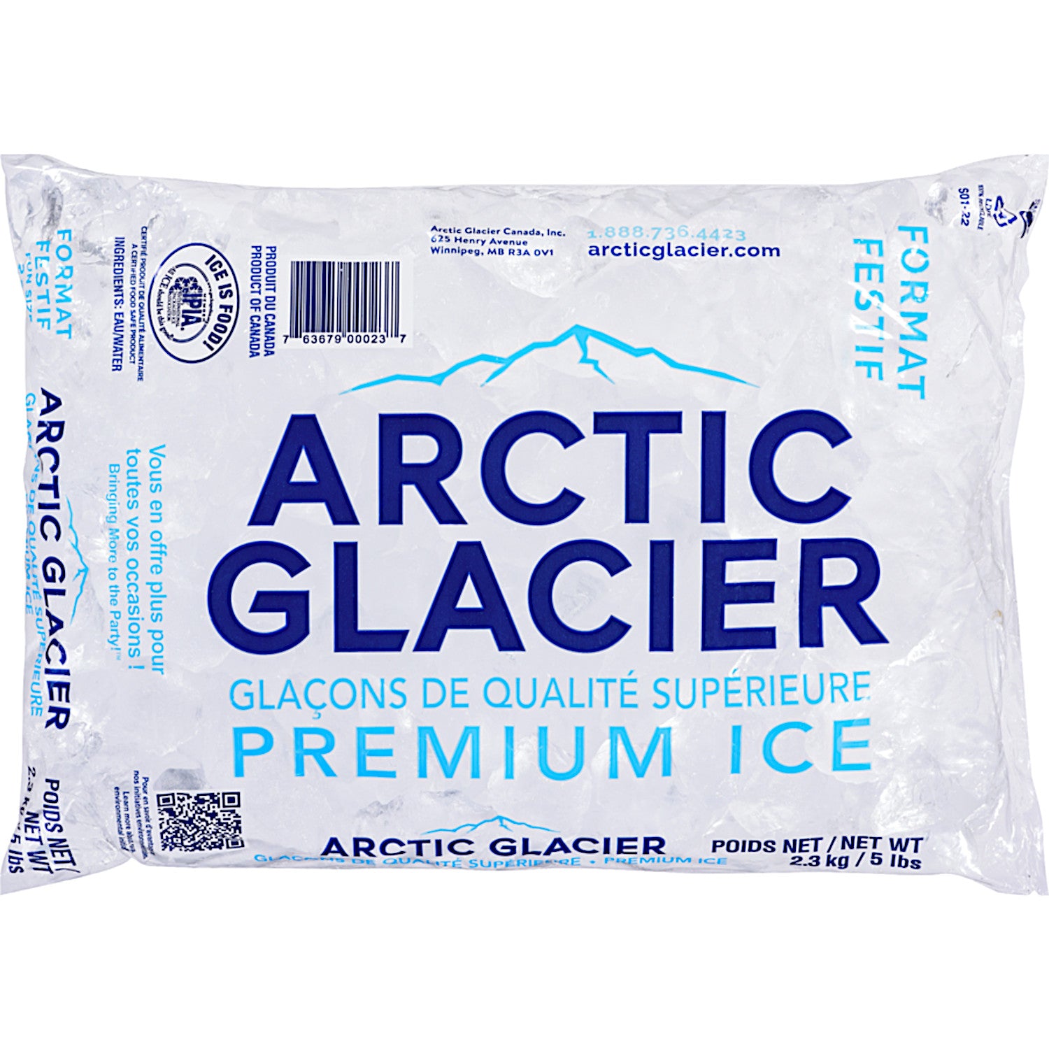 Arctic Glacier Bagged Ice, 2.3 kg – Giant Tiger