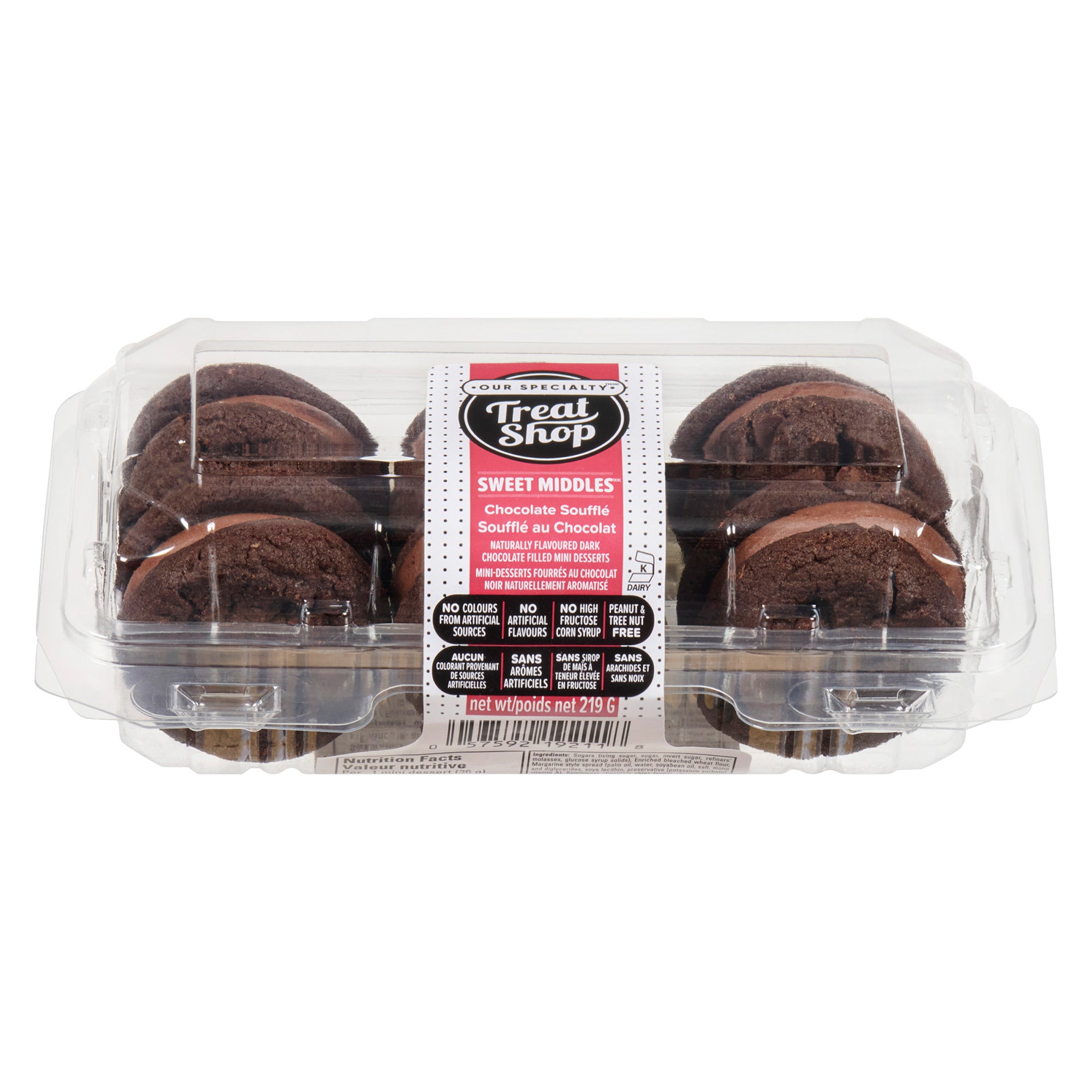 Our Specialty Treat Shop Soufflé au Chocolat Sweet Middles, 219 g ...