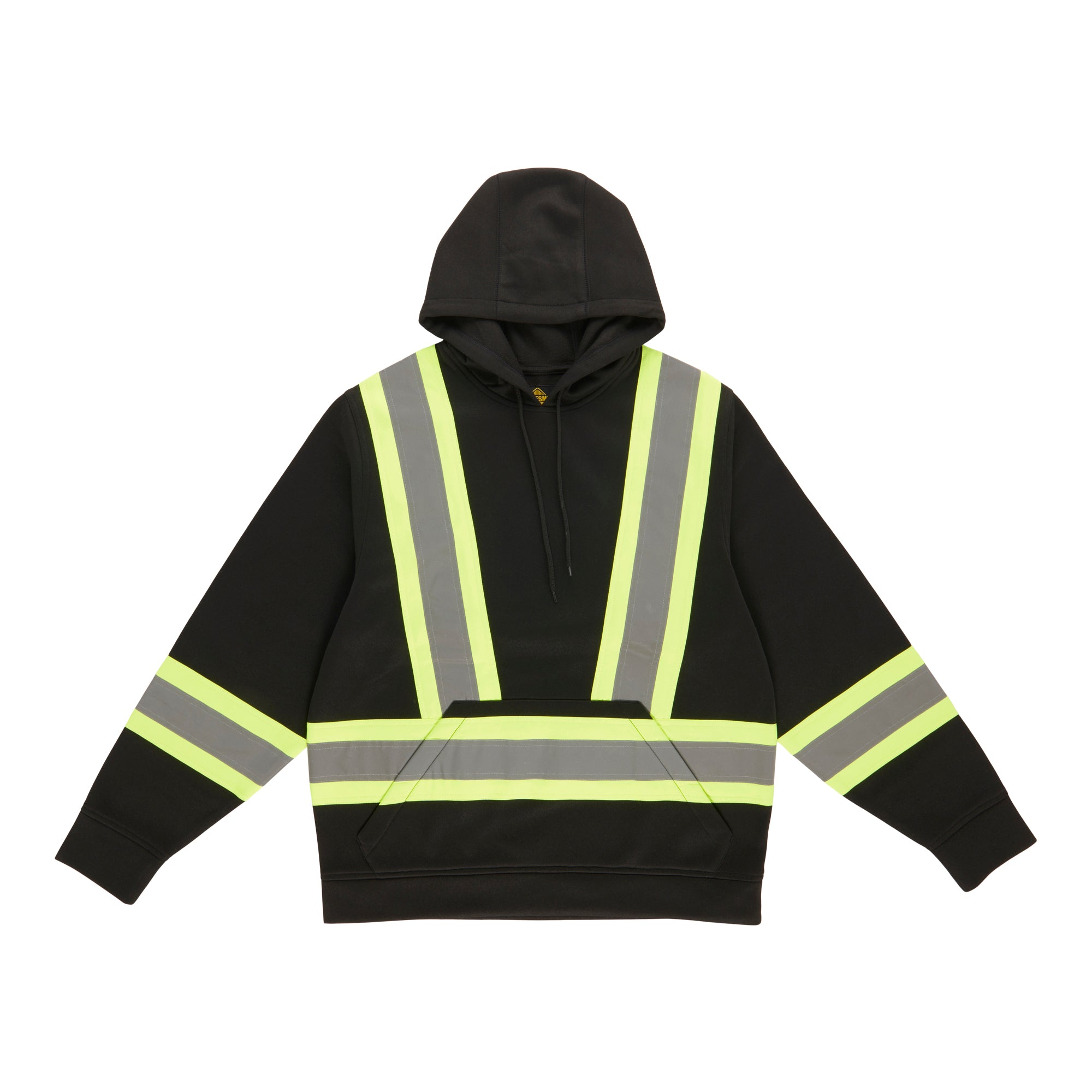 Tradesmax Pro Men's High Visibility Hoodie, Black – Giant Tiger