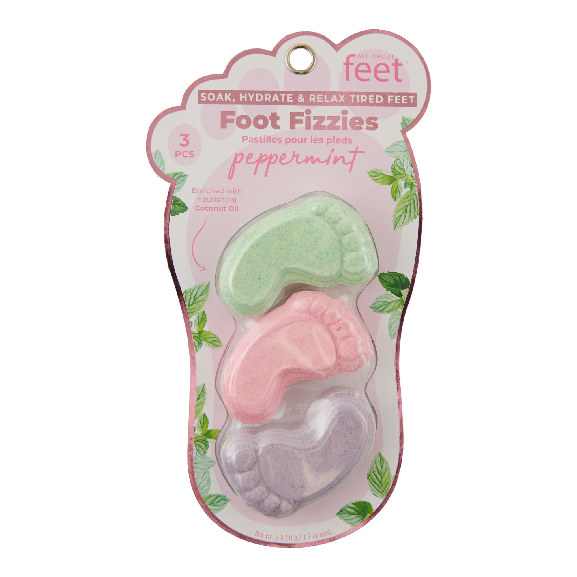 Foot Fizzies Peppermint, 3-Pack – Giant Tiger