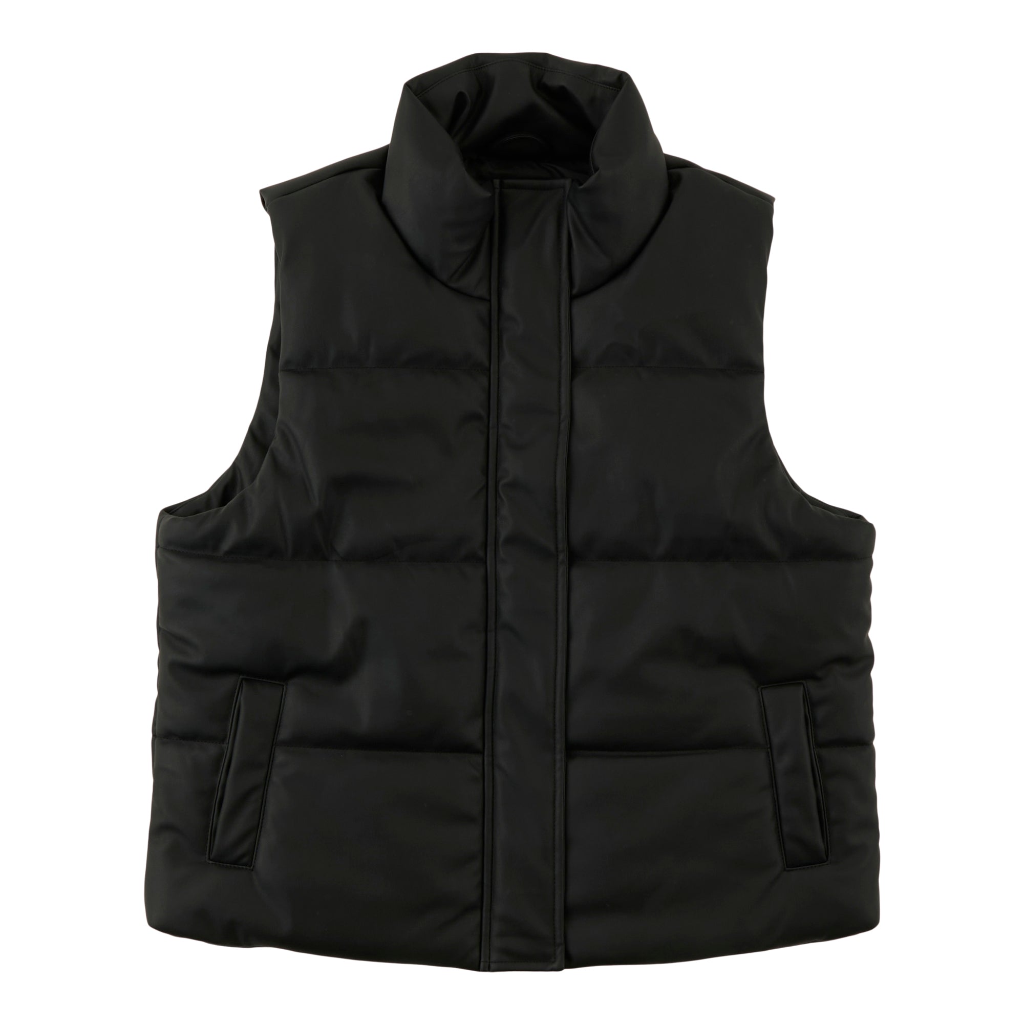 mySTYLE Women's Pleather Puffer Vest – Giant Tiger