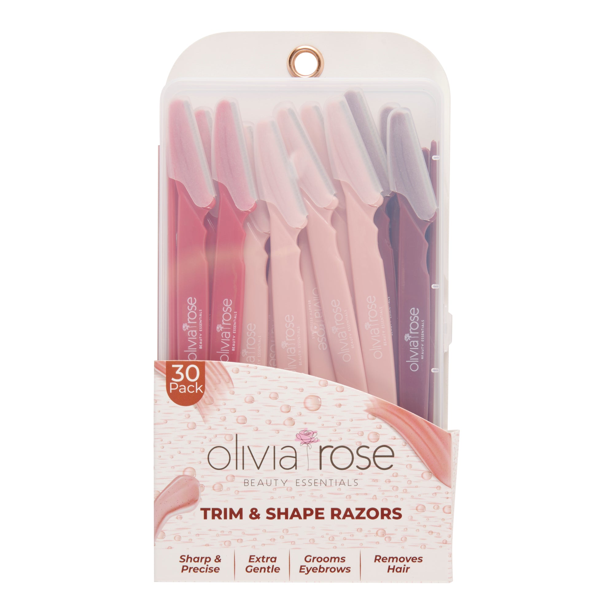 Olivia Rose Face Razors, Maroon, 30-Pack – Giant Tiger