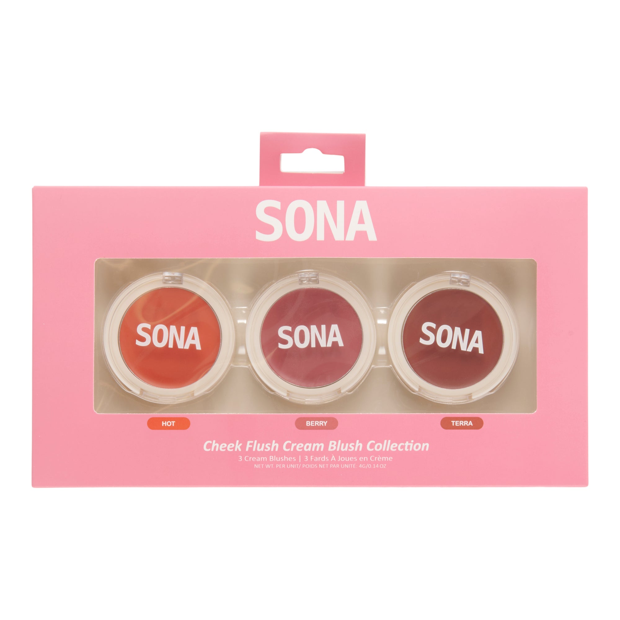 SONA Cream Blush Cheek Flush Collection, 3-Pack – Giant Tiger