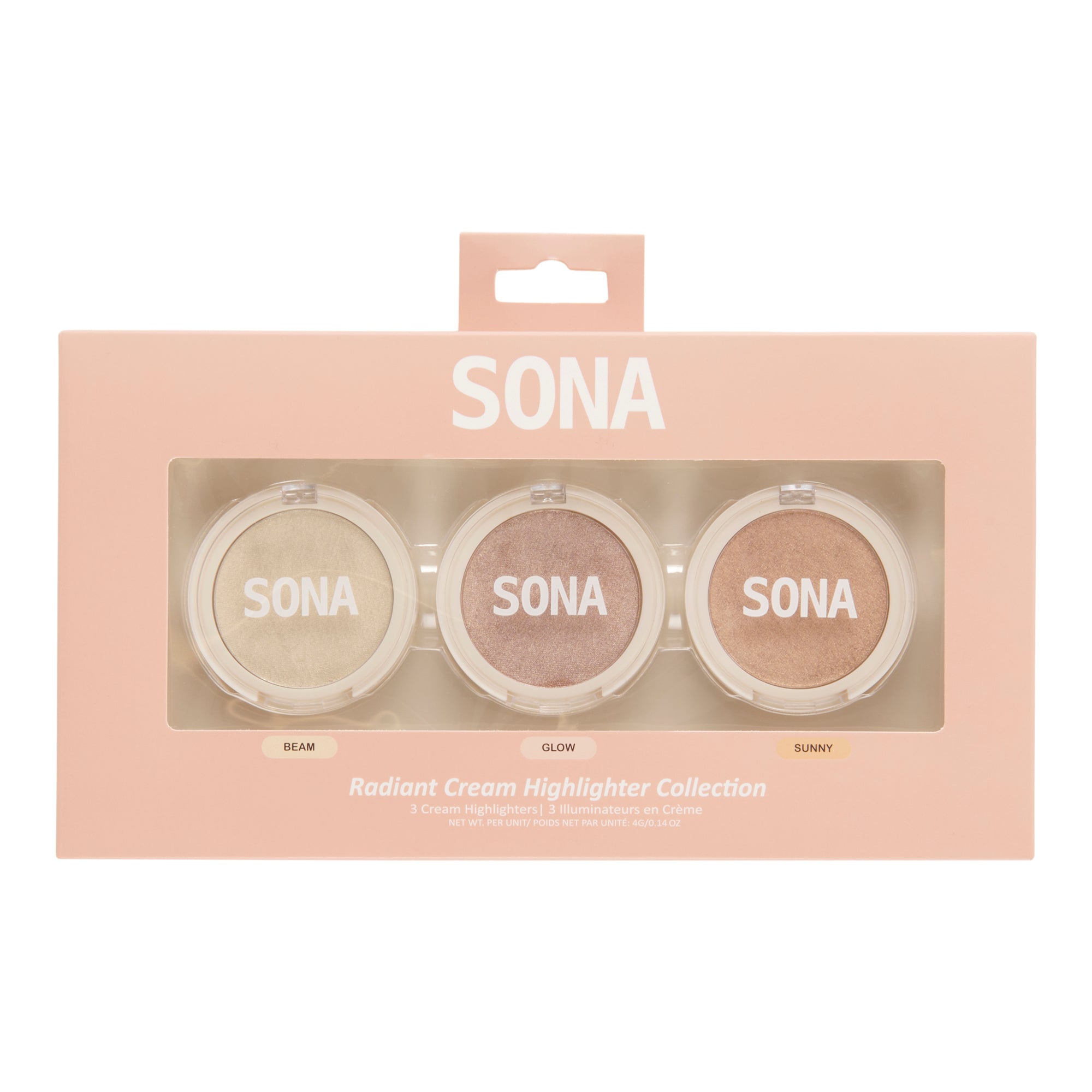 SONA Radiant Cream Highlighter Collection, 3-Pack – Giant Tiger