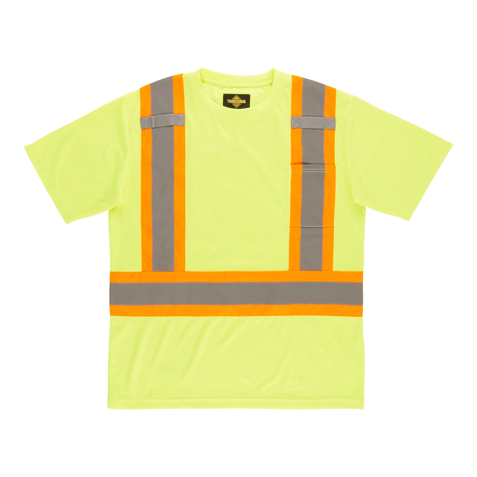 Tradesmax Pro Men's HIVIS Short Sleeve Work T-Shirt – Giant Tiger