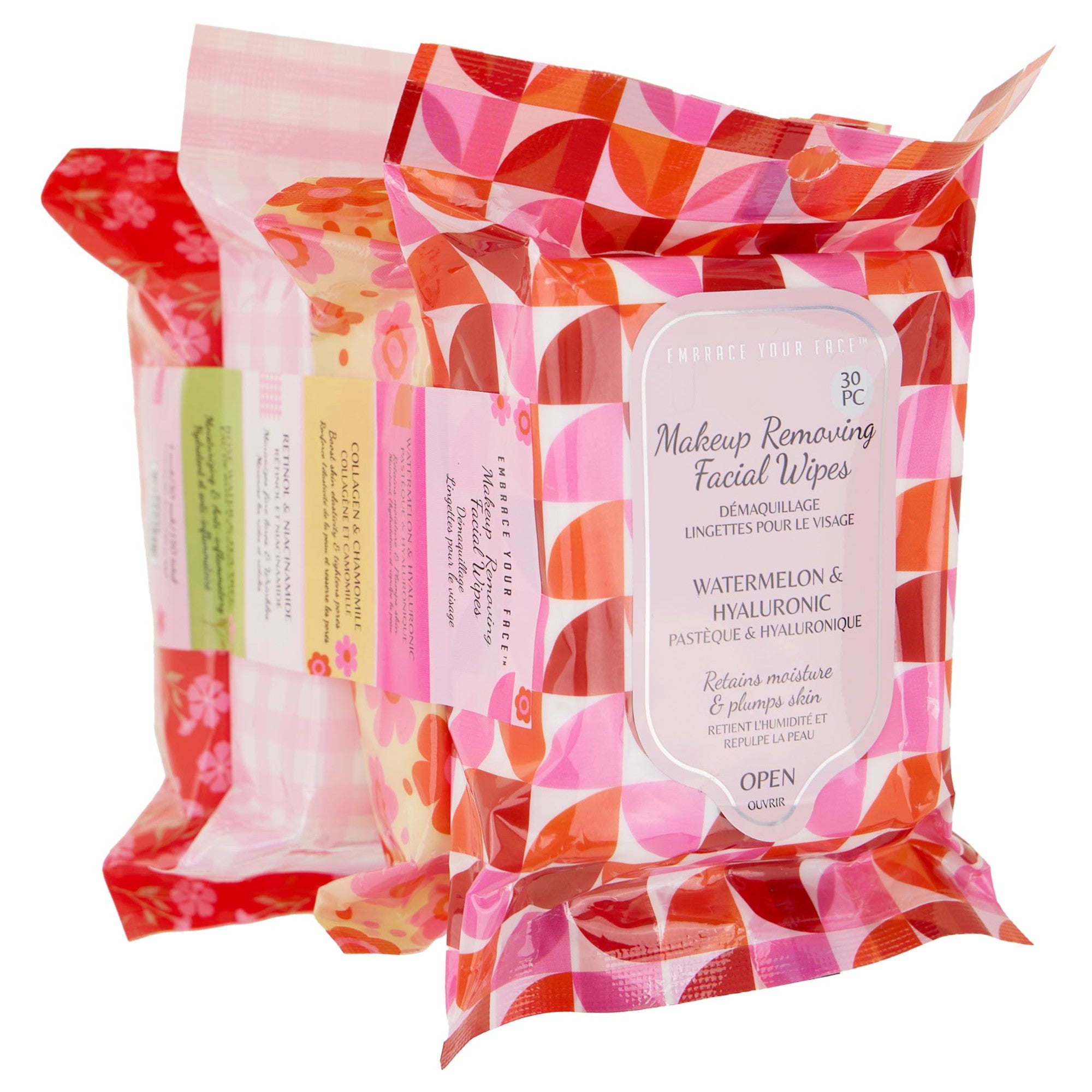Embrace Your Face Makeup Removing Wipes, 4-Pack – Giant Tiger