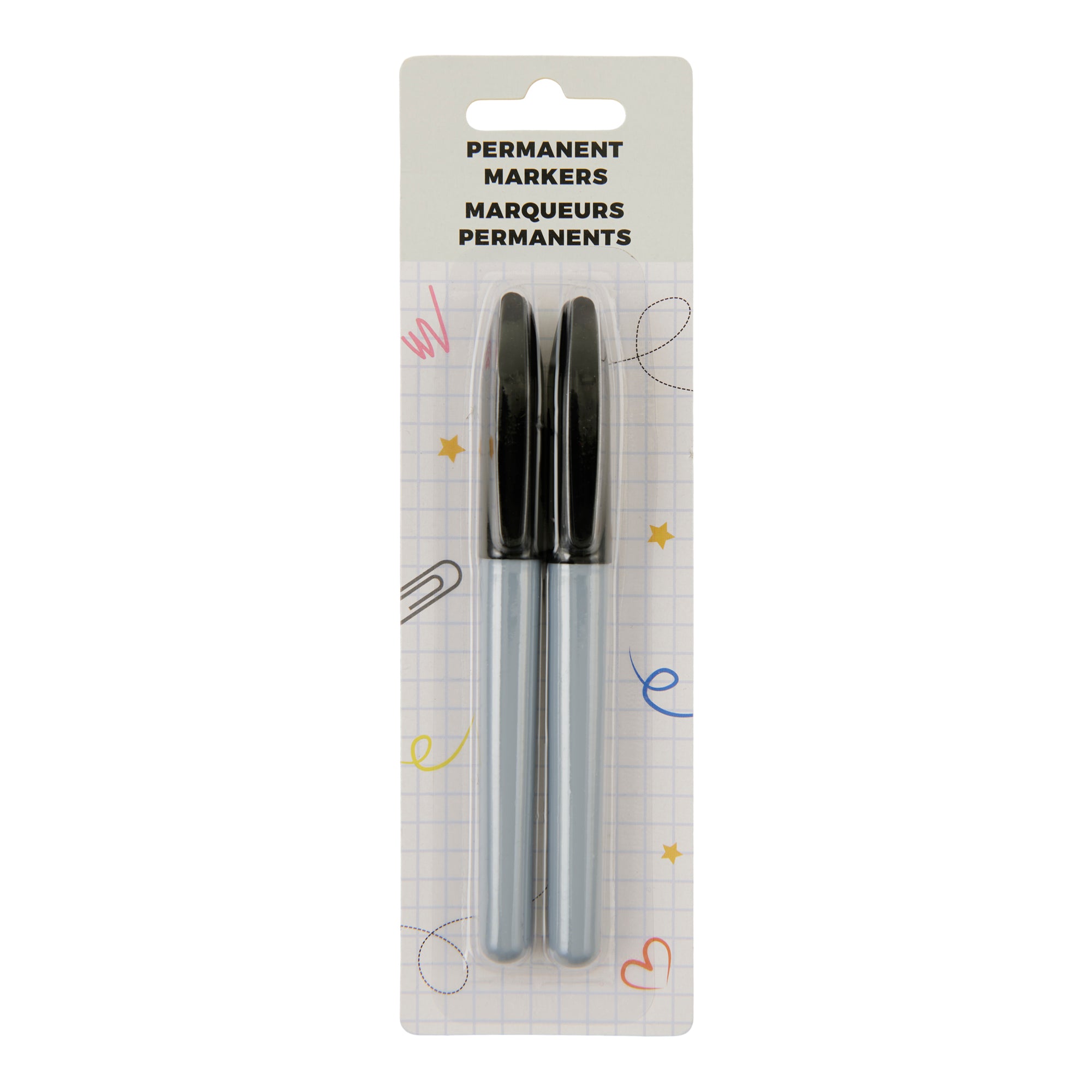 Giant Value Permanent Markers, Black, 2 Pack – Giant Tiger