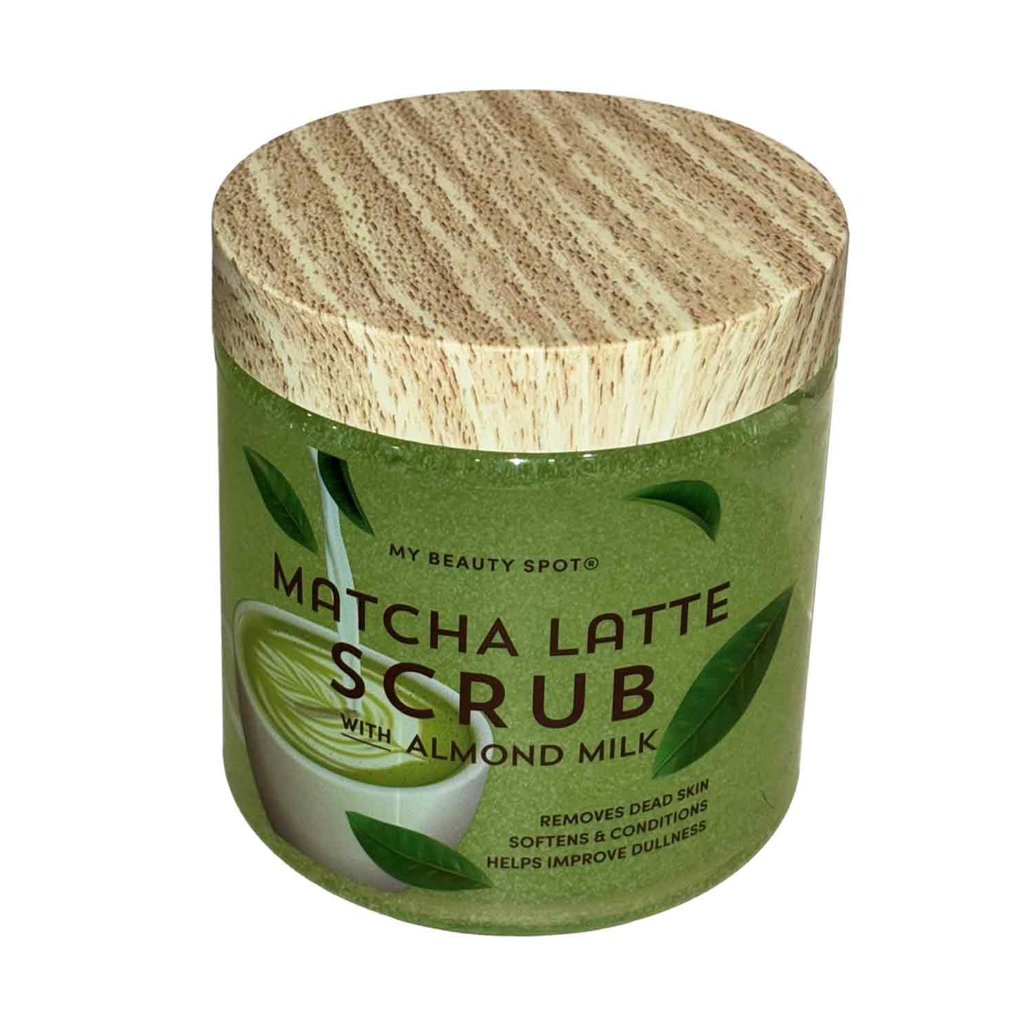 Exfoliant pour le corps My Beauty Spot, matcha latté avec lait d’amand ...