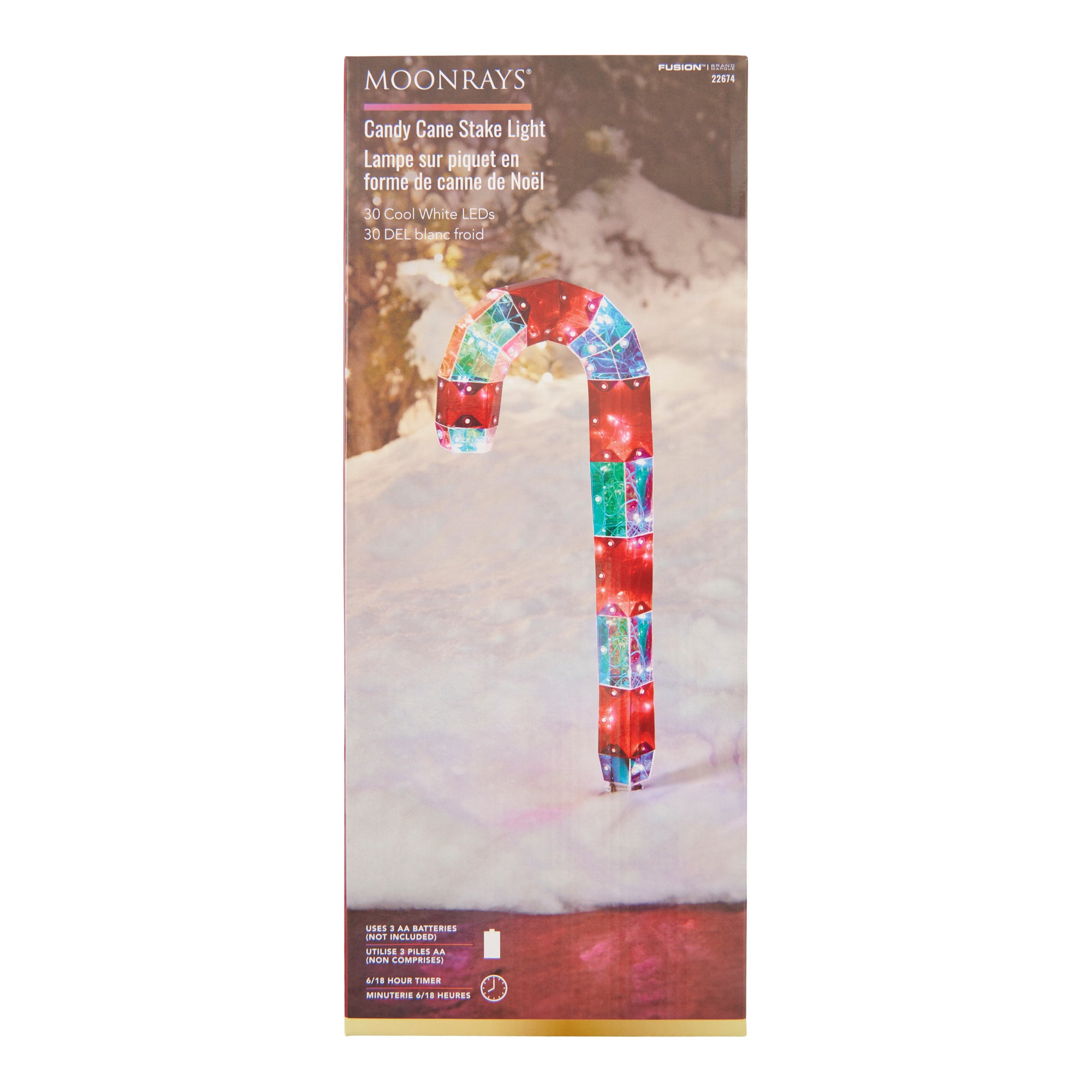 Candy Cane Stake Light, Multicolour, 16-in. – Giant Tiger