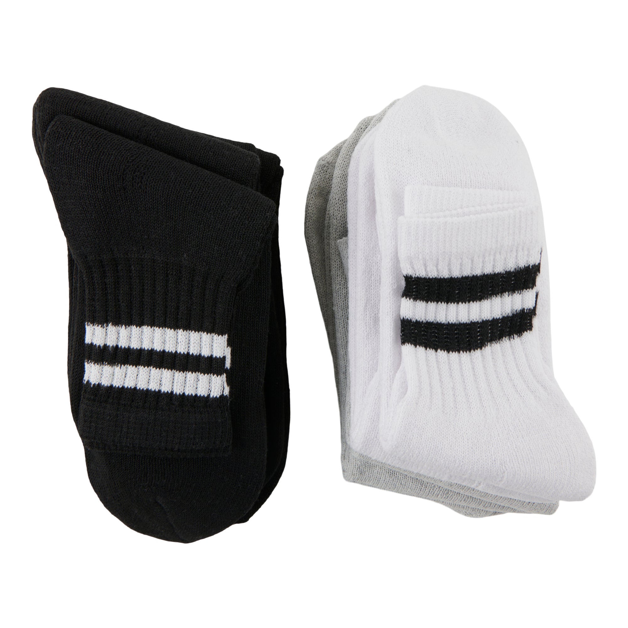 excersox Kids' Sport Crew Socks, 10-Pack – Giant Tiger