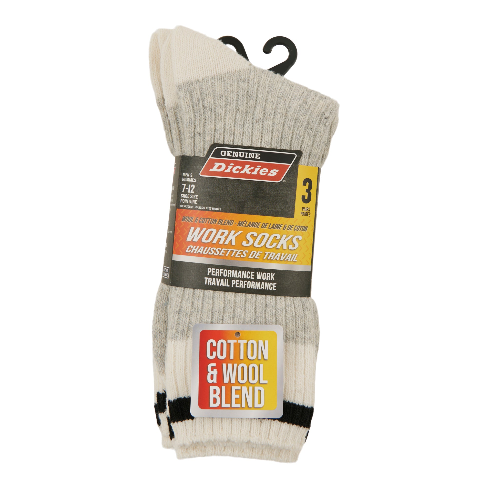 Dickies Men's Work Crew Socks, 3-Pack – Giant Tiger
