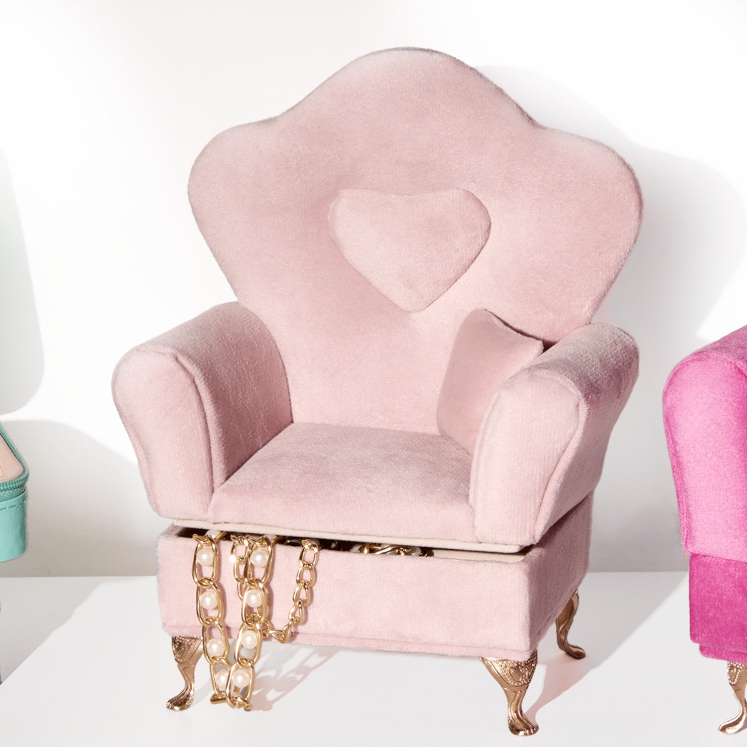 Chair Jewellery Box, Pink – Giant Tiger