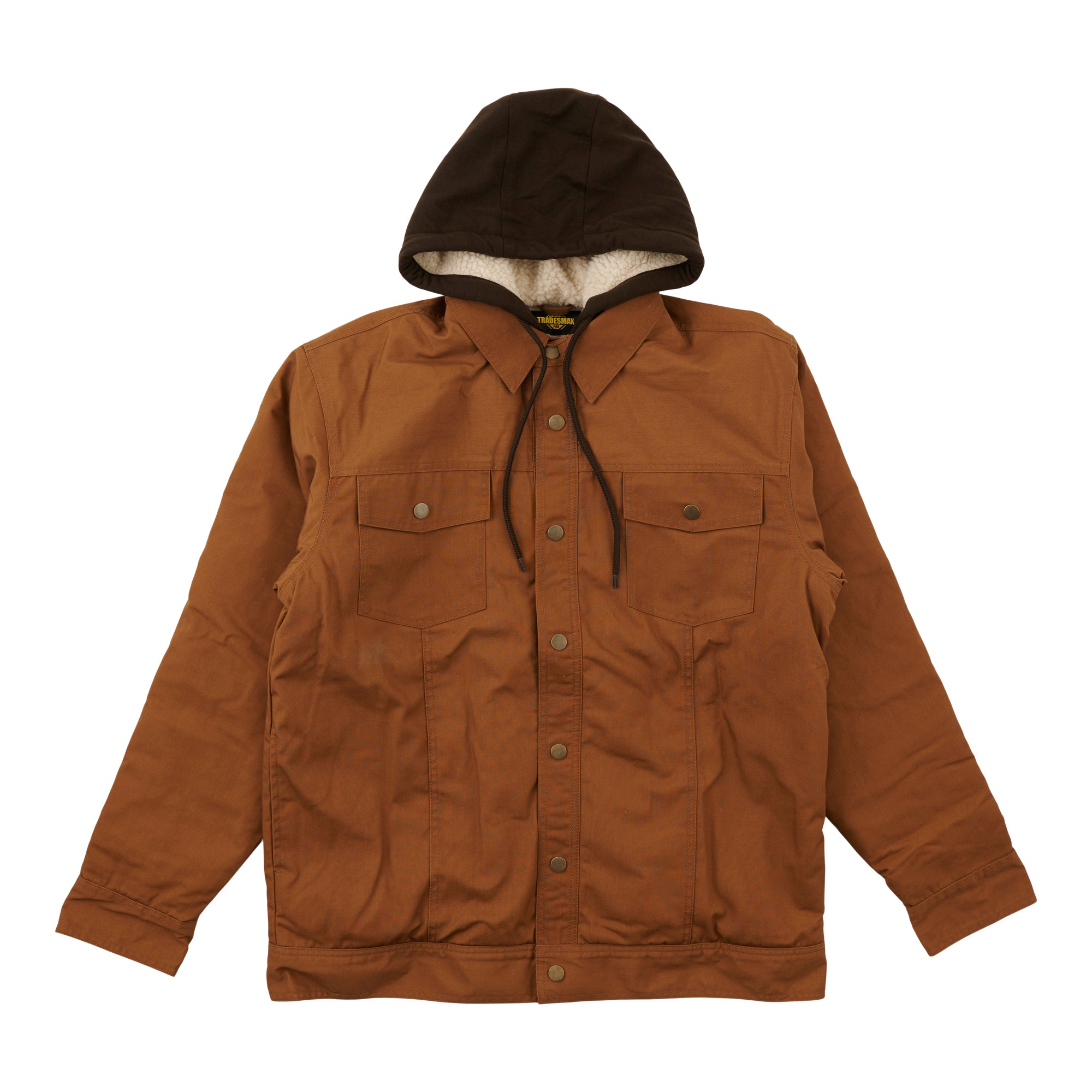 Veste de travail en Sherpa à capuchon Tradesmax Pro pour hommes – Giant ...