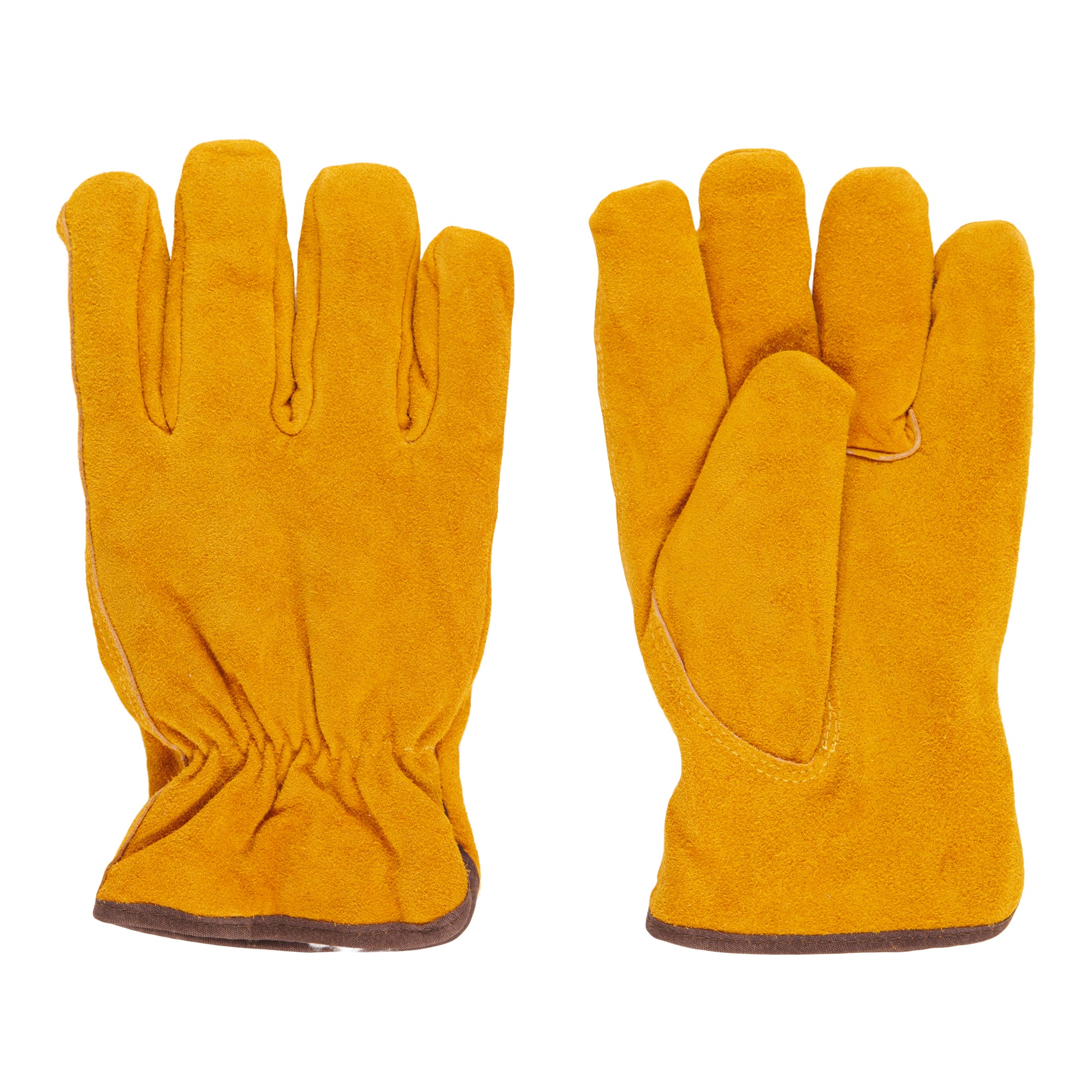 Gants de travail robustes en cuir fendu Tradesmax Pro pour hommes ...