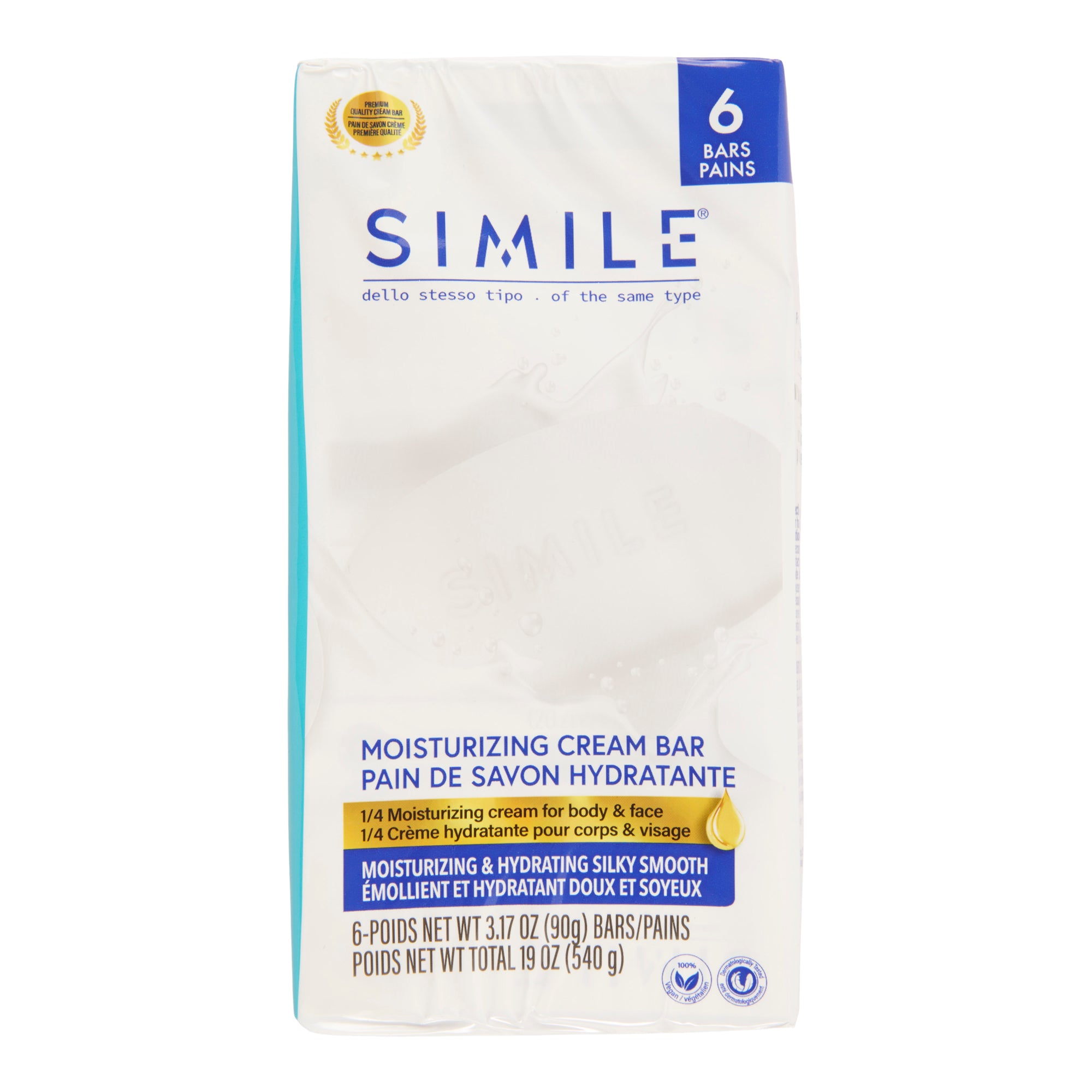 Simile Moisturizing Cream Bar, 6-Pack – Giant Tiger