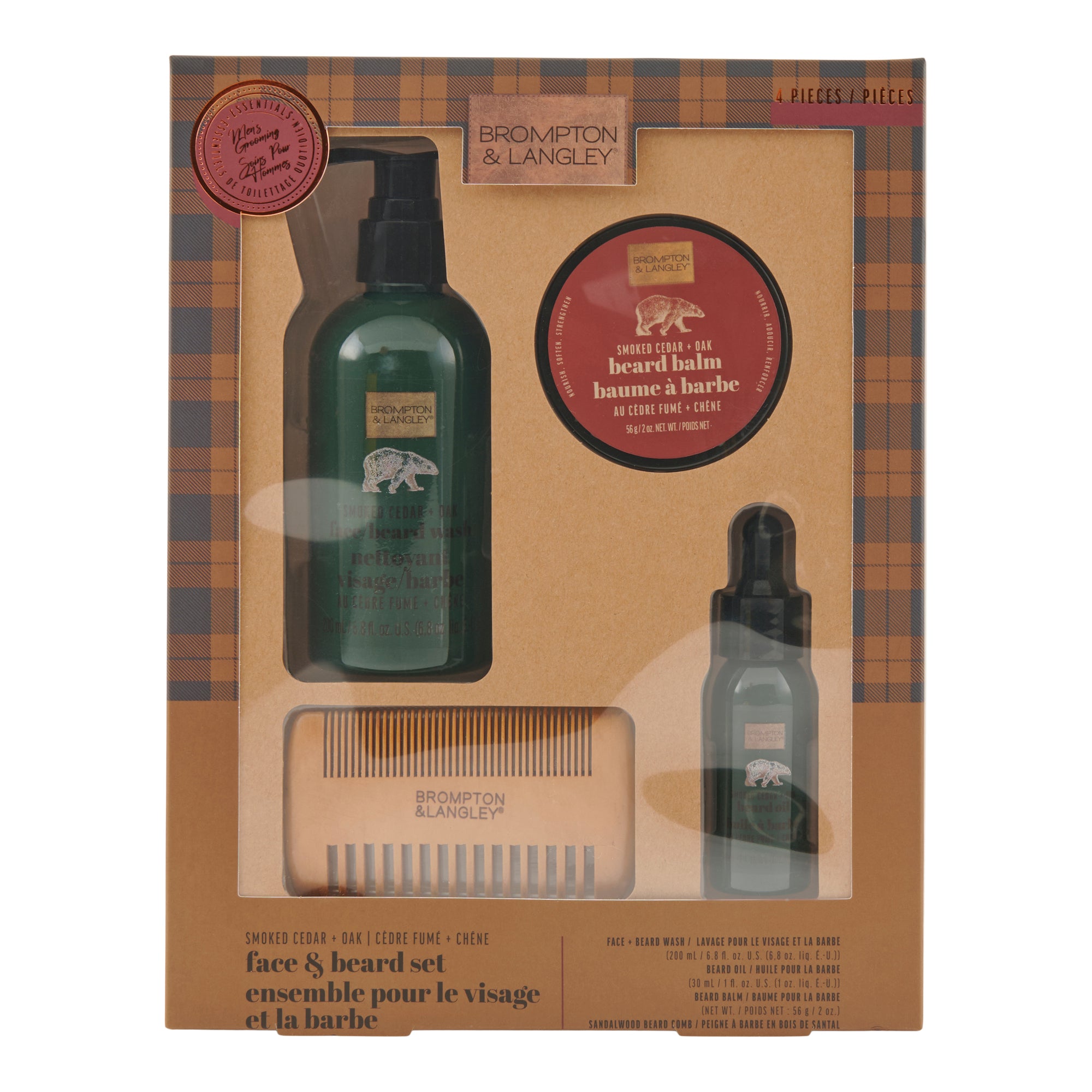 Brompton & Langley Face & Beard Set – Giant Tiger