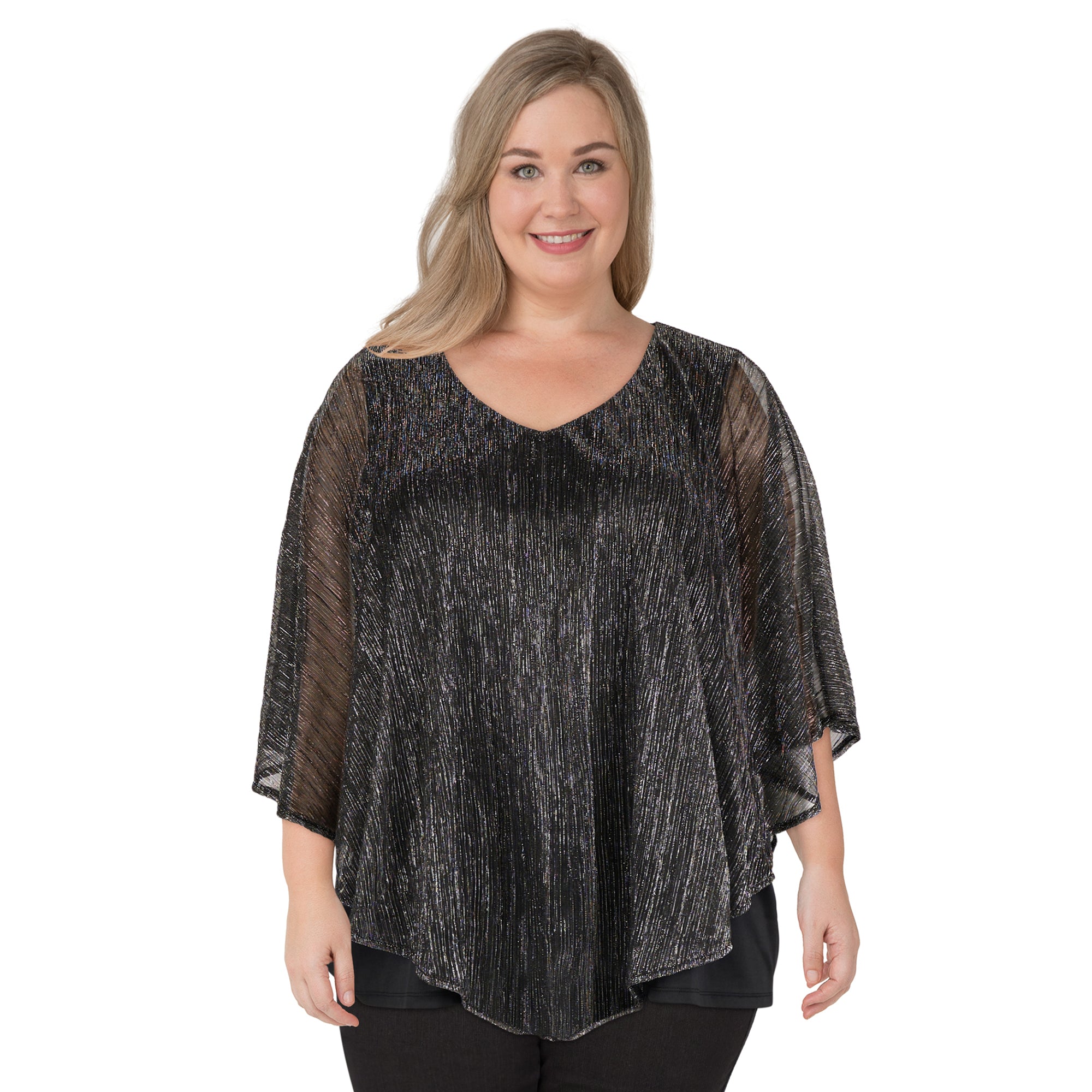 lily morgan Women's Plus Chiffon Top – Giant Tiger