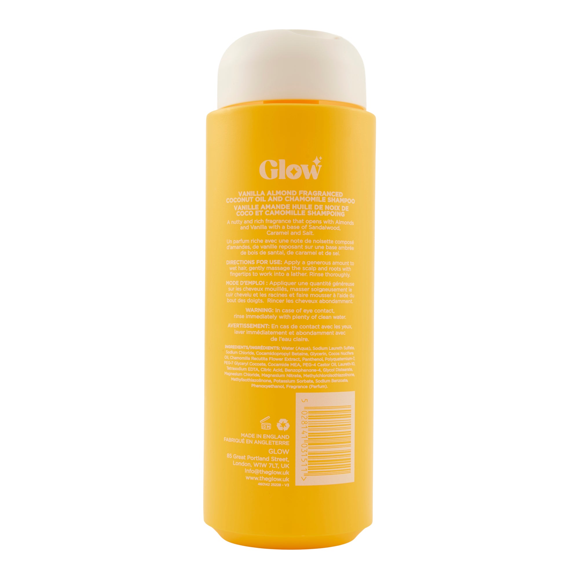 Glow Hair Shampoo, Vanilla Almond, 750 ml – Giant Tiger