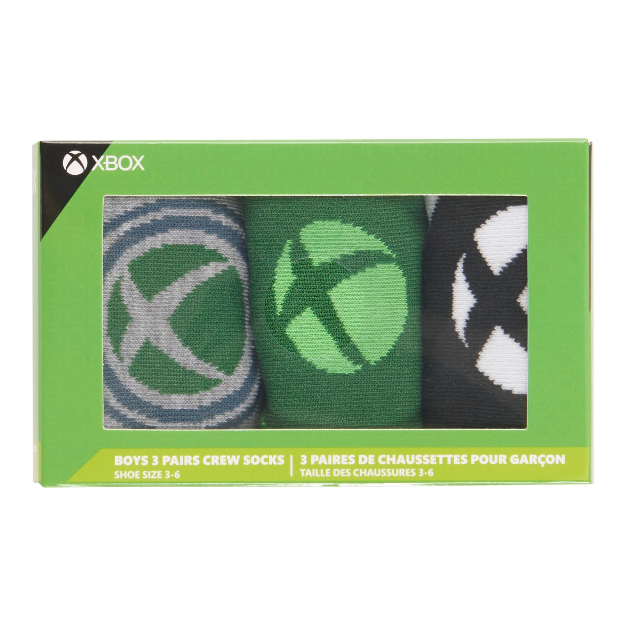 Boys' Licensed Video Game Console Gift Box Socks, 3-Pack – Giant Tiger