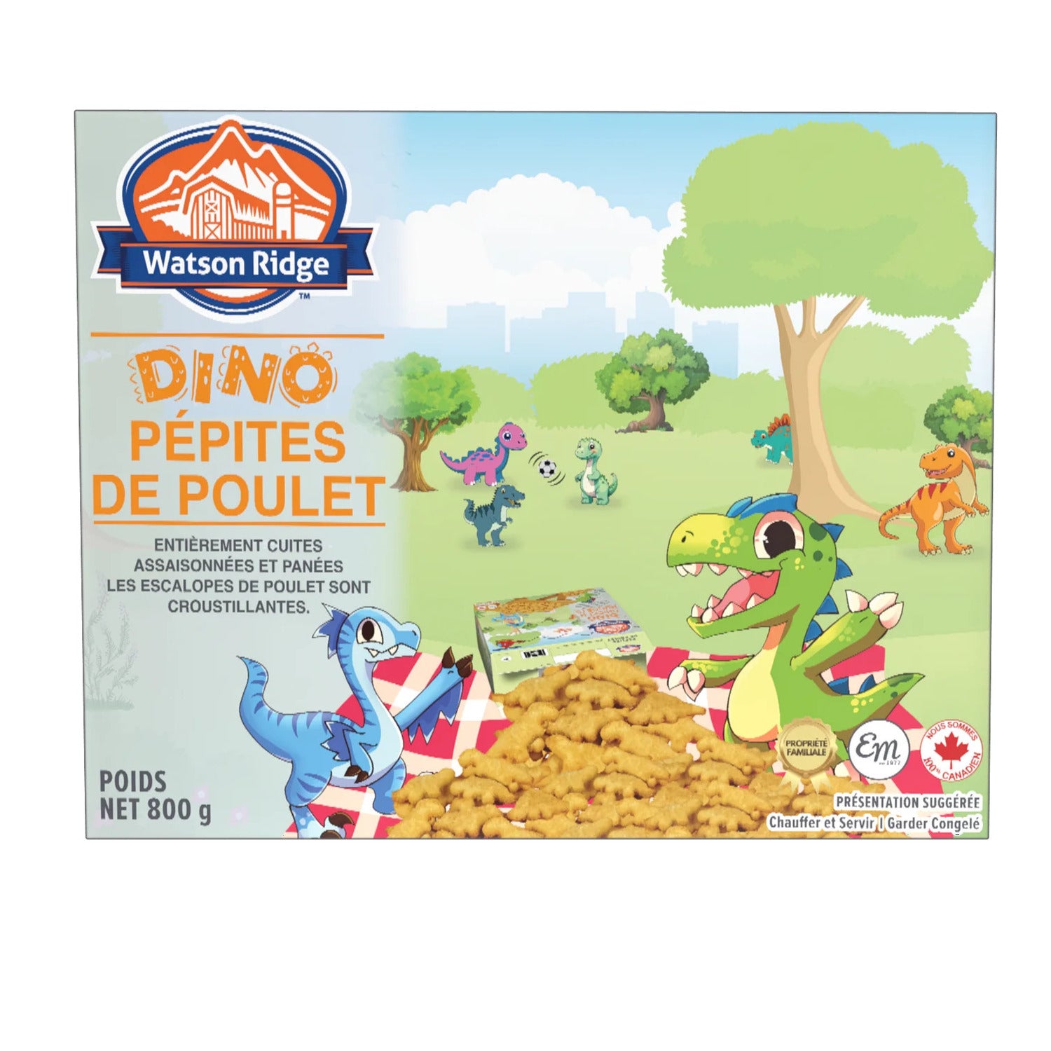 Watson Ridge Dino Chicken Nuggets, 800 g – Giant Tiger
